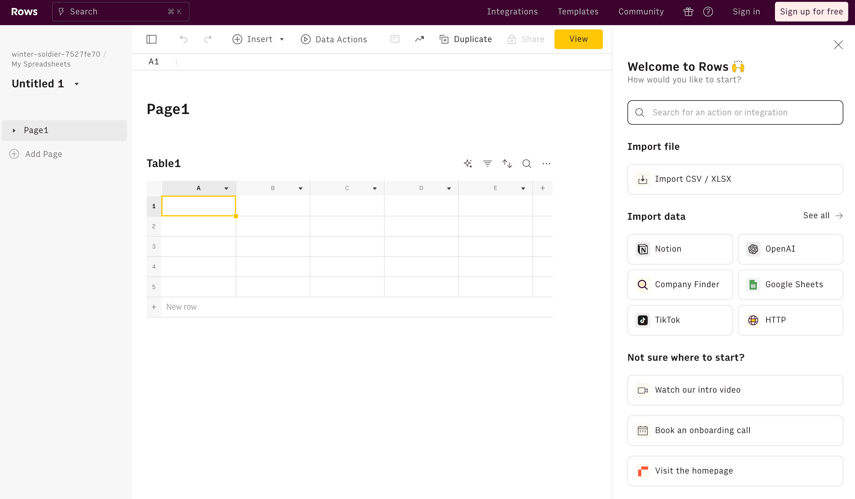 Rows: Top Features, Pricing & User Reviews (2024)