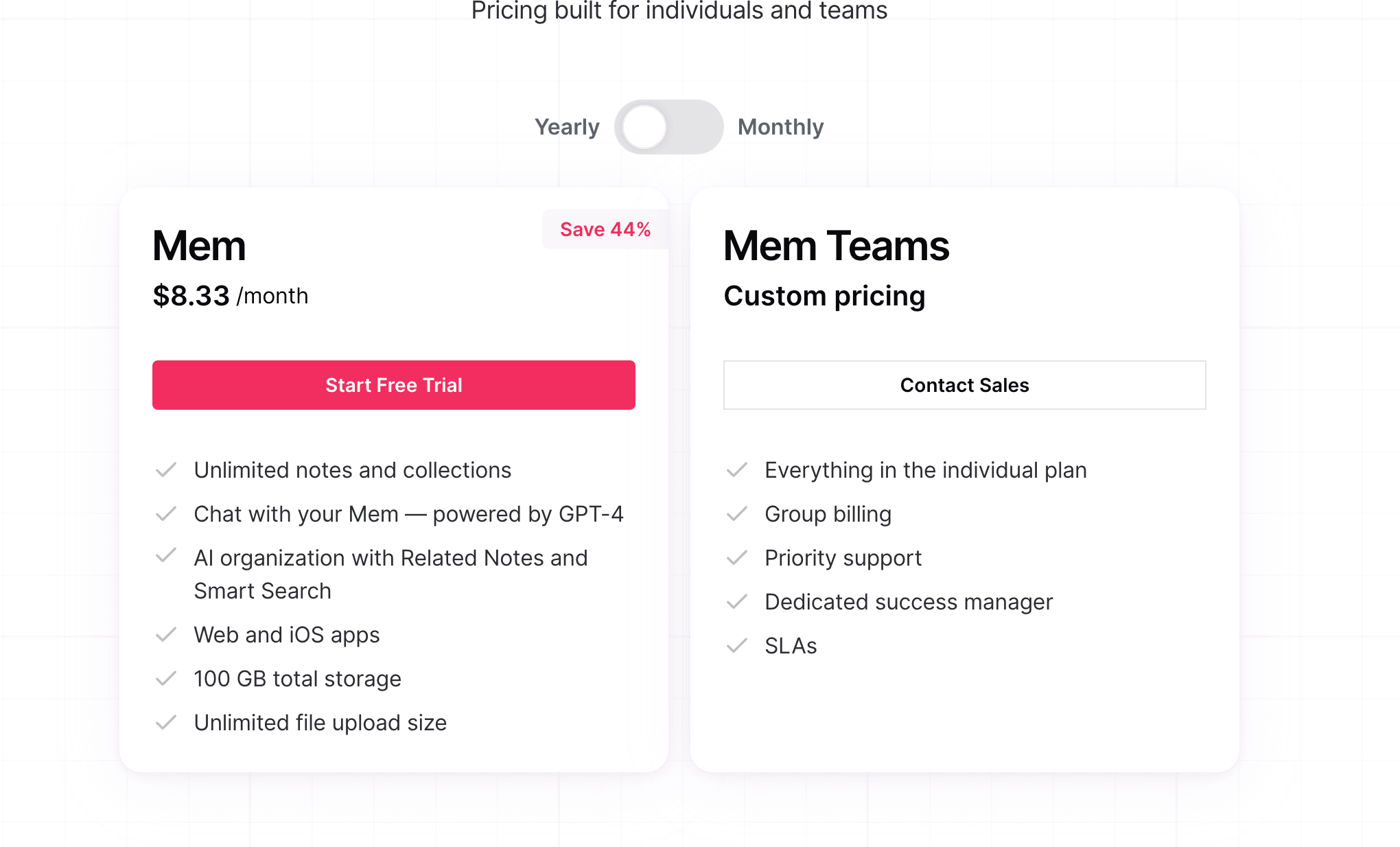 Mem AI: Top Features, Pricing & User Reviews (2024)