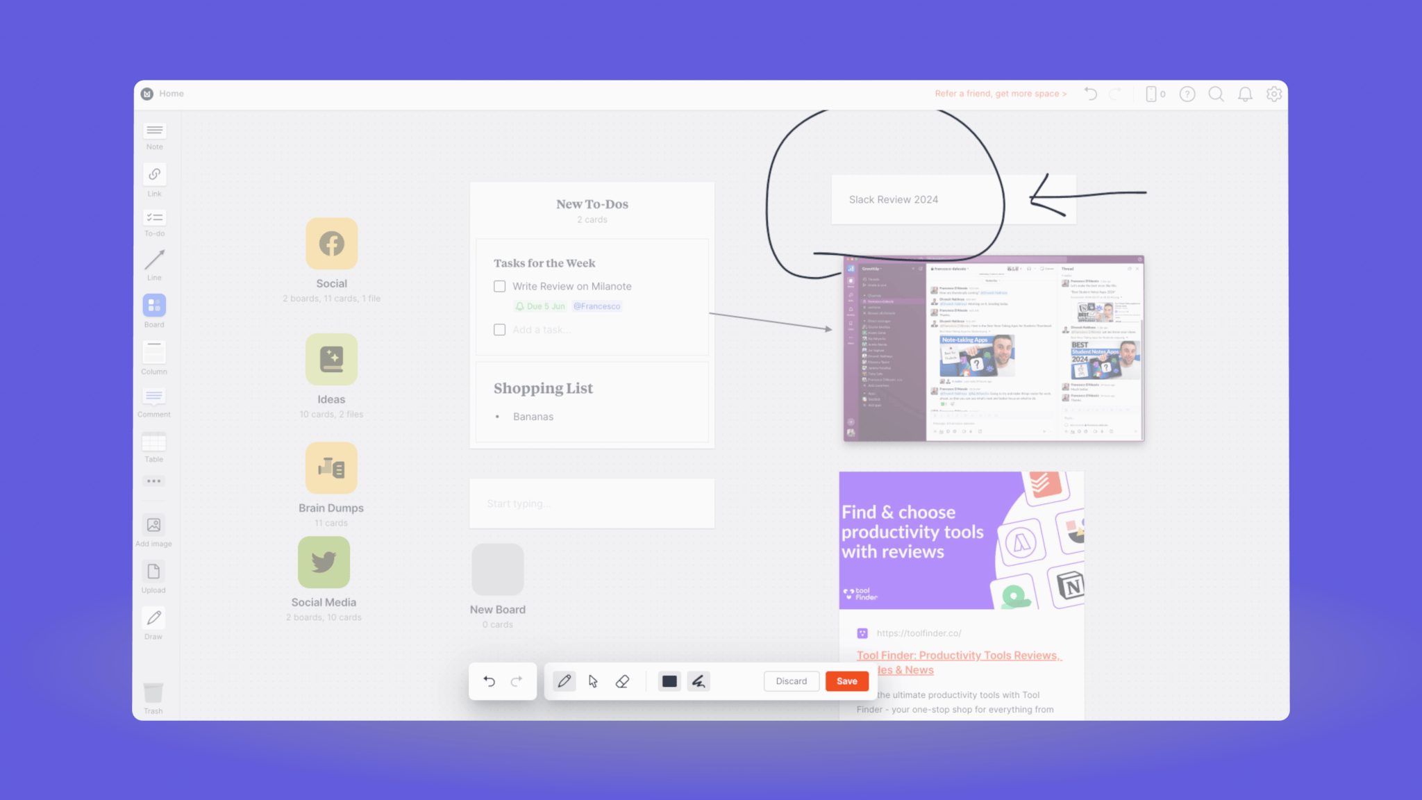 Milanote Review (2024): A Projects & Notes App Combined