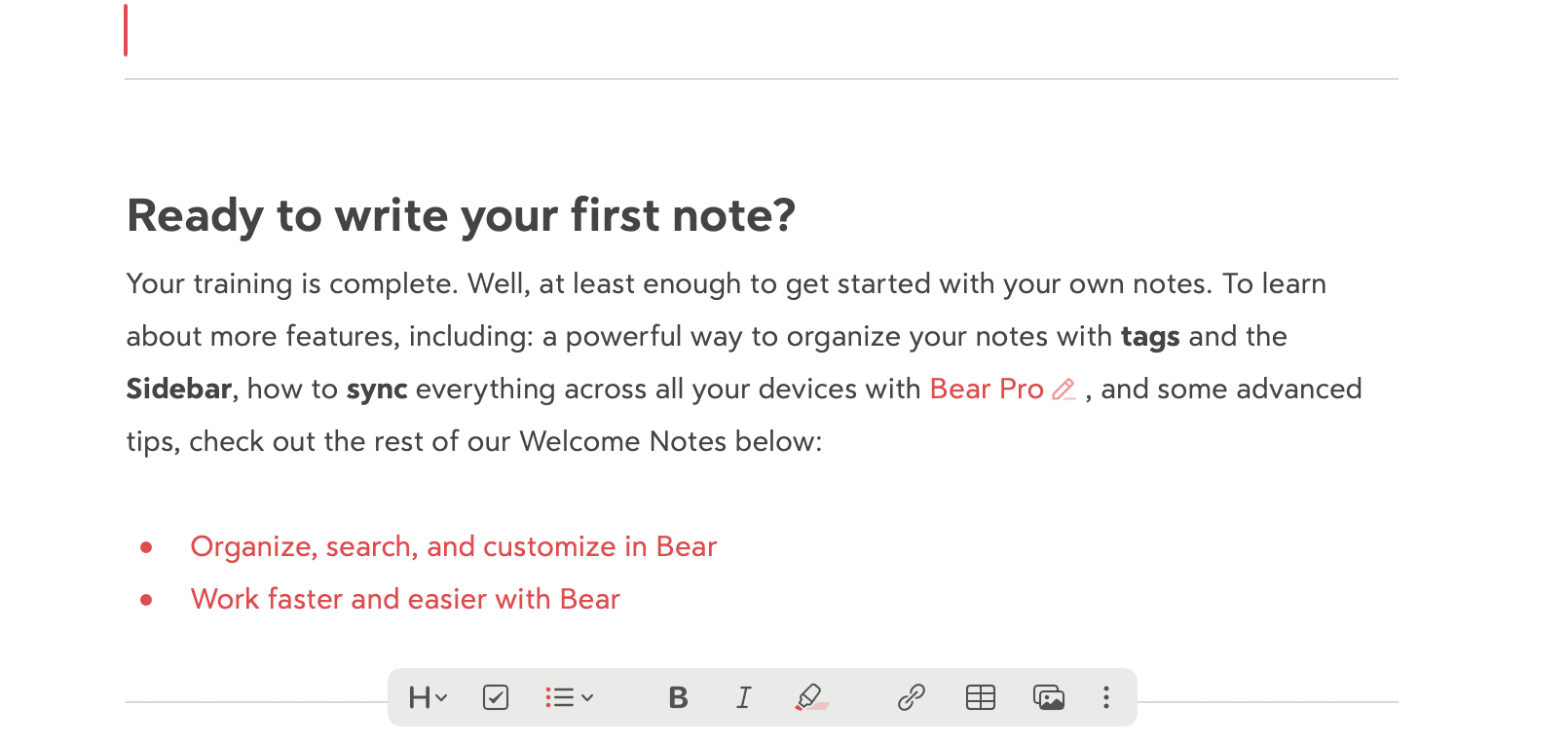 Bear Notes: Top Features, Pricing & User Reviews (2024)