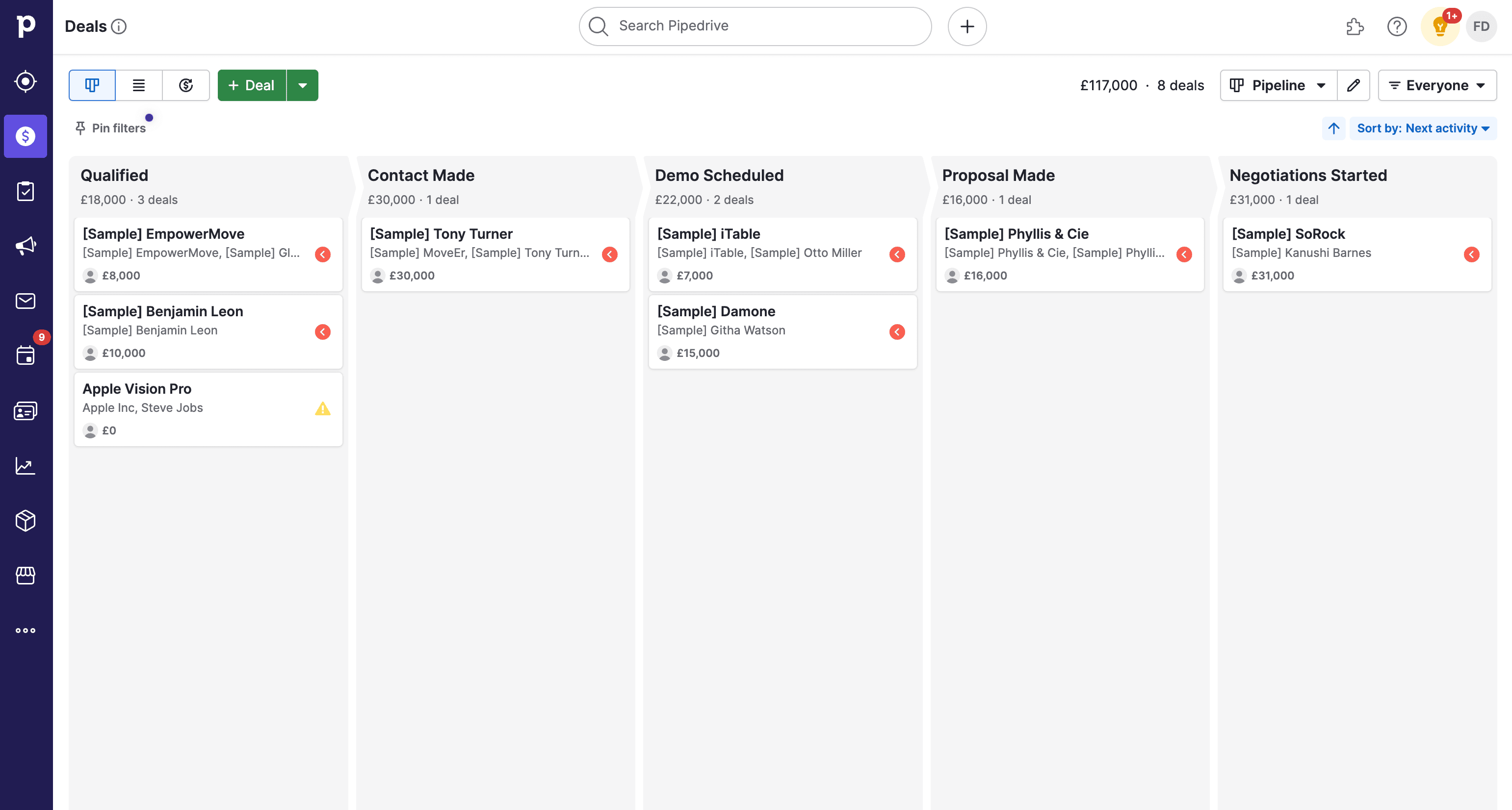 Pipedrive CRM: Top Features, Pricing & User Reviews (2024)