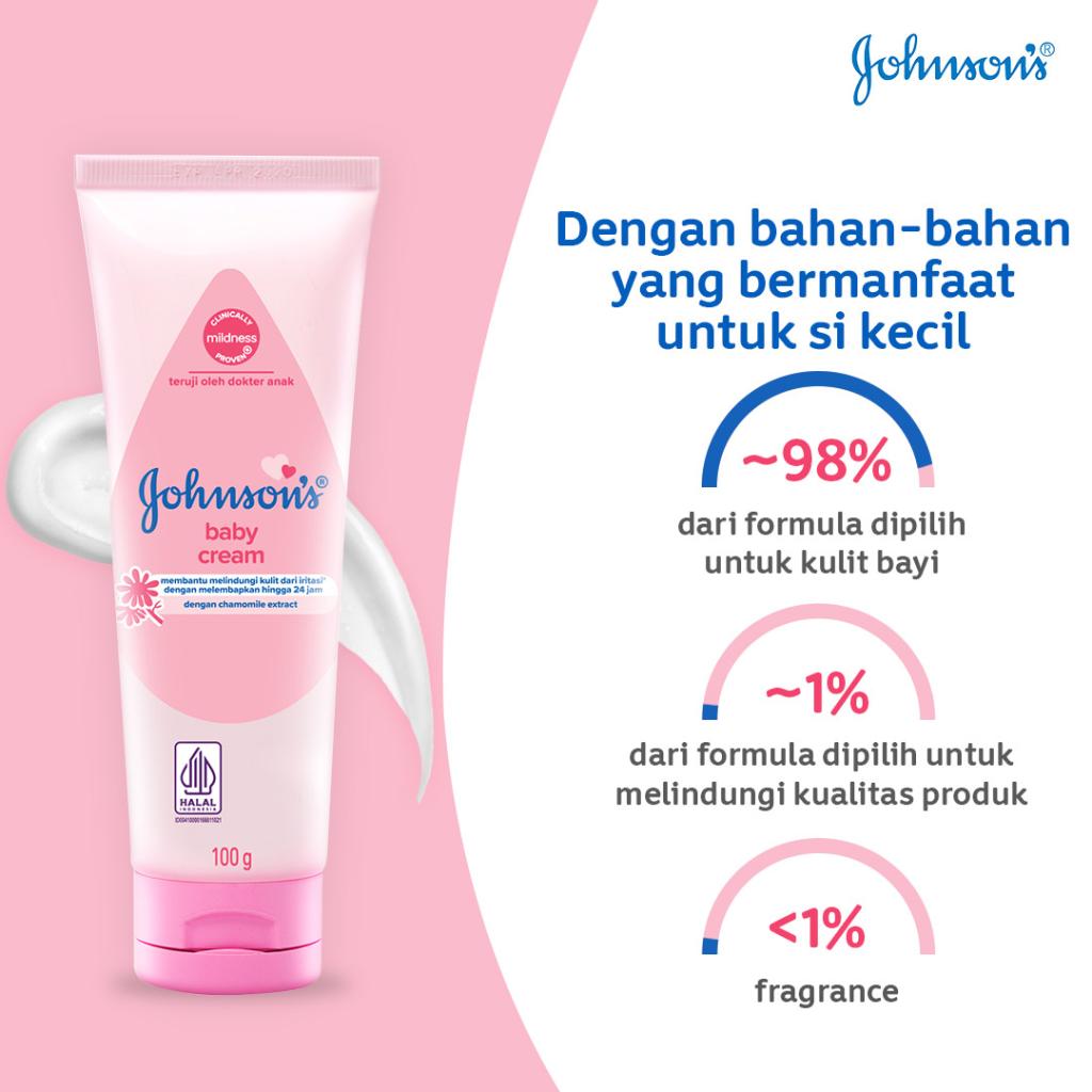 Johnson's Baby Cream | Krim Untuk Bayi | Johnson's® Baby Indonesia