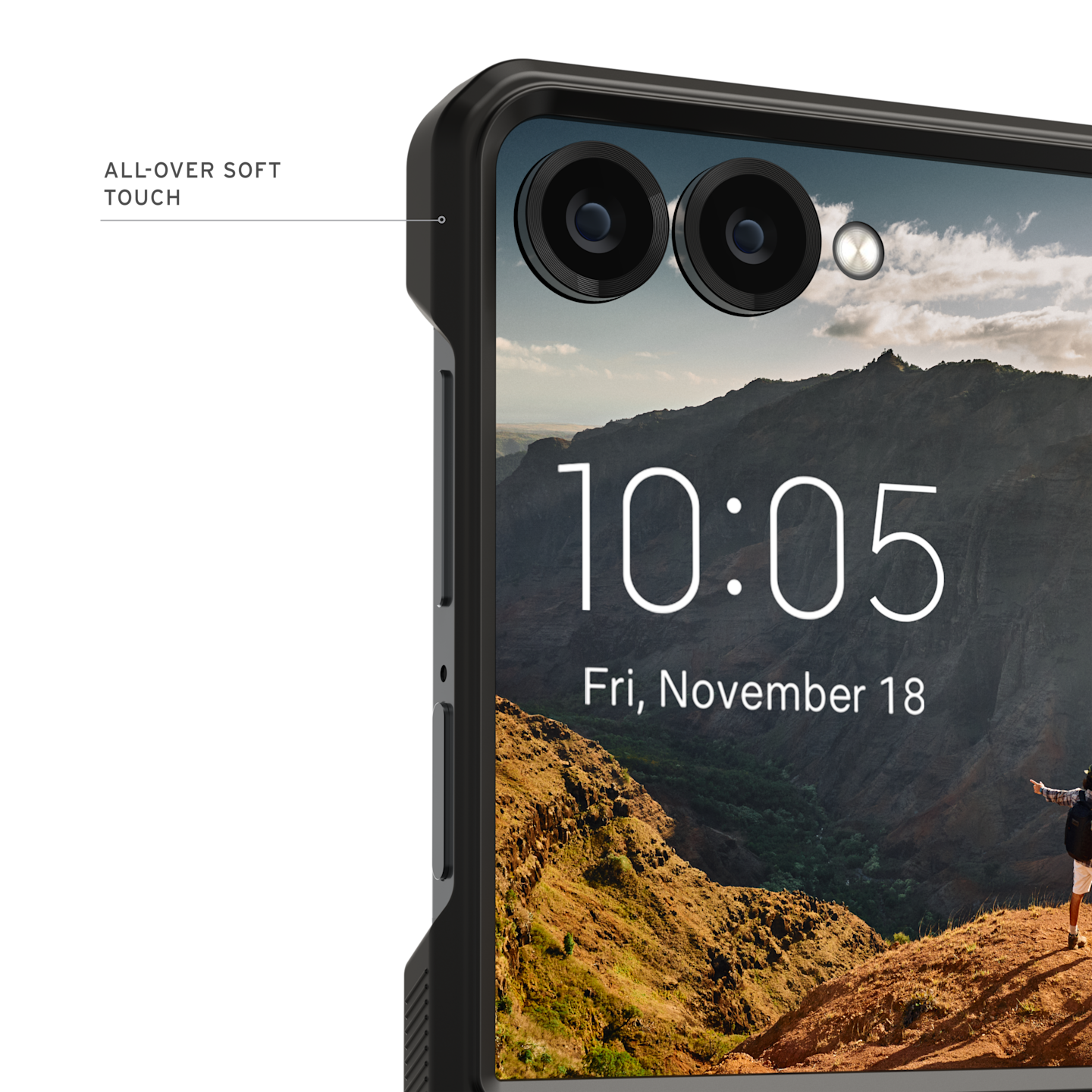 Samsung Galaxy Z Flip7 Case Clear Slim Magnetic Mouve