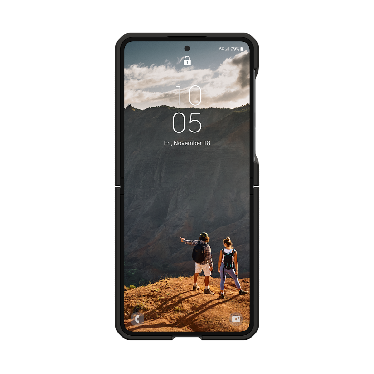 Samsung Galaxy Z Flip7 Case Clear Slim Magnetic Mouve