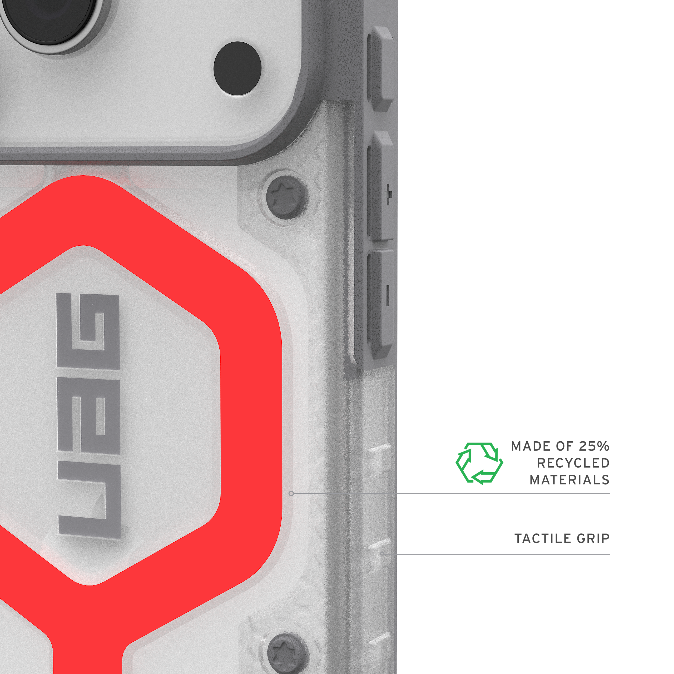 UAG iPhone 17 Pro Pathfinder Clear MagSafe Case and Paracord Lanyard ...