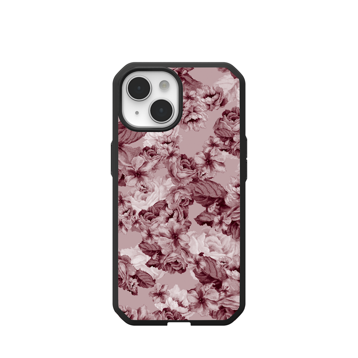 Pathfinder Case With MagSafe For Apple iPhone - Floral Merlot