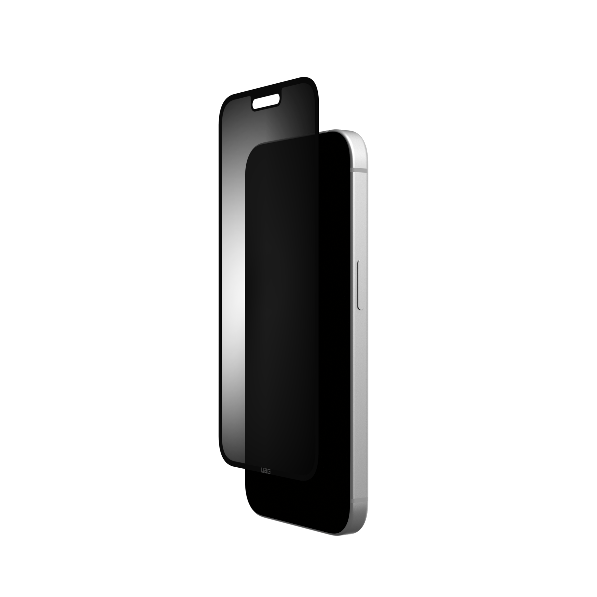 Removable & Reusable 2-Way Privacy Screen For iPhone 15 Pro Portrait Tint