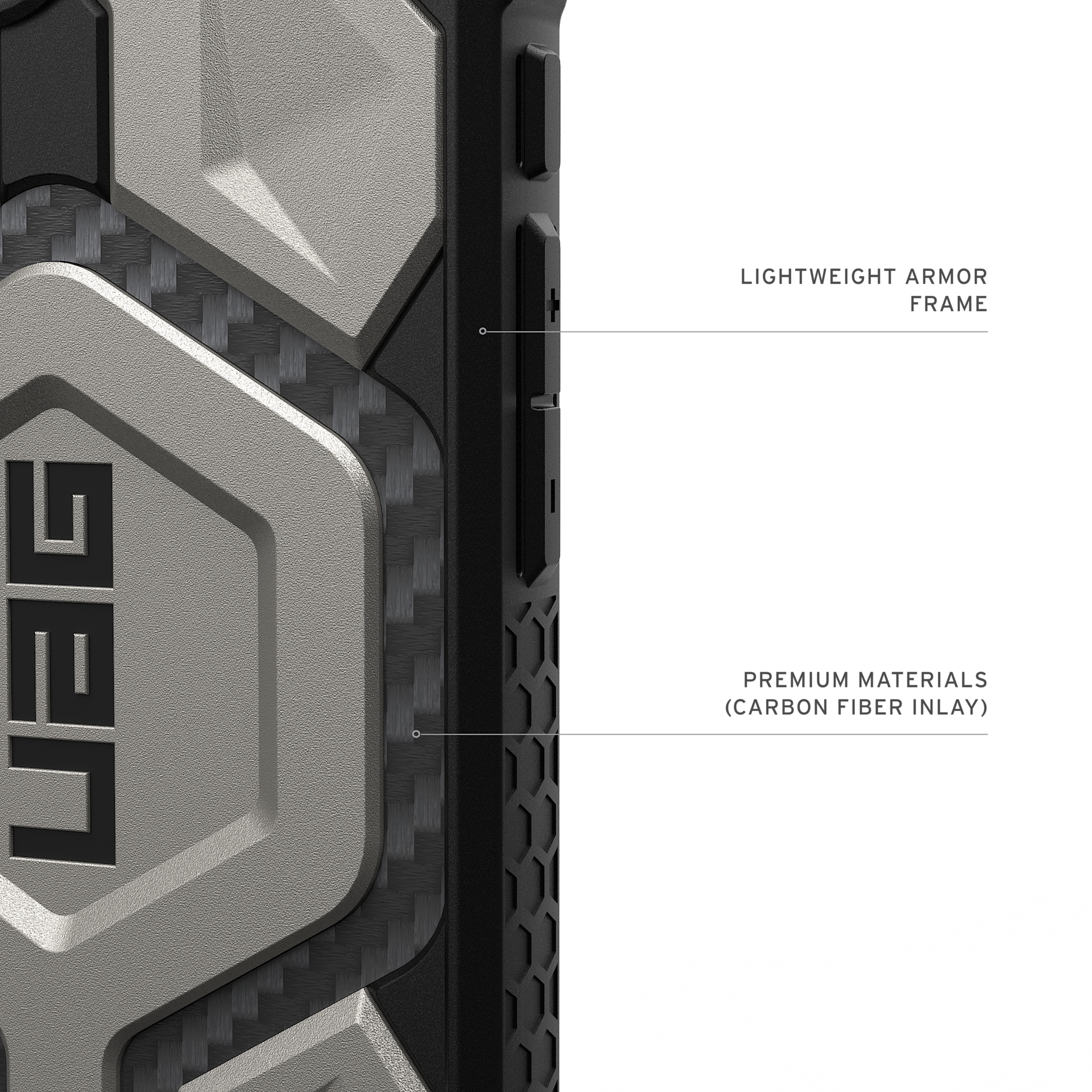 iPhone 16e Case for MagSafe Rugged Monarch Pro