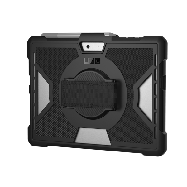 Microsoft Surface Go 2 with Hand Strap Case by UAG - Rugged & Slim Case