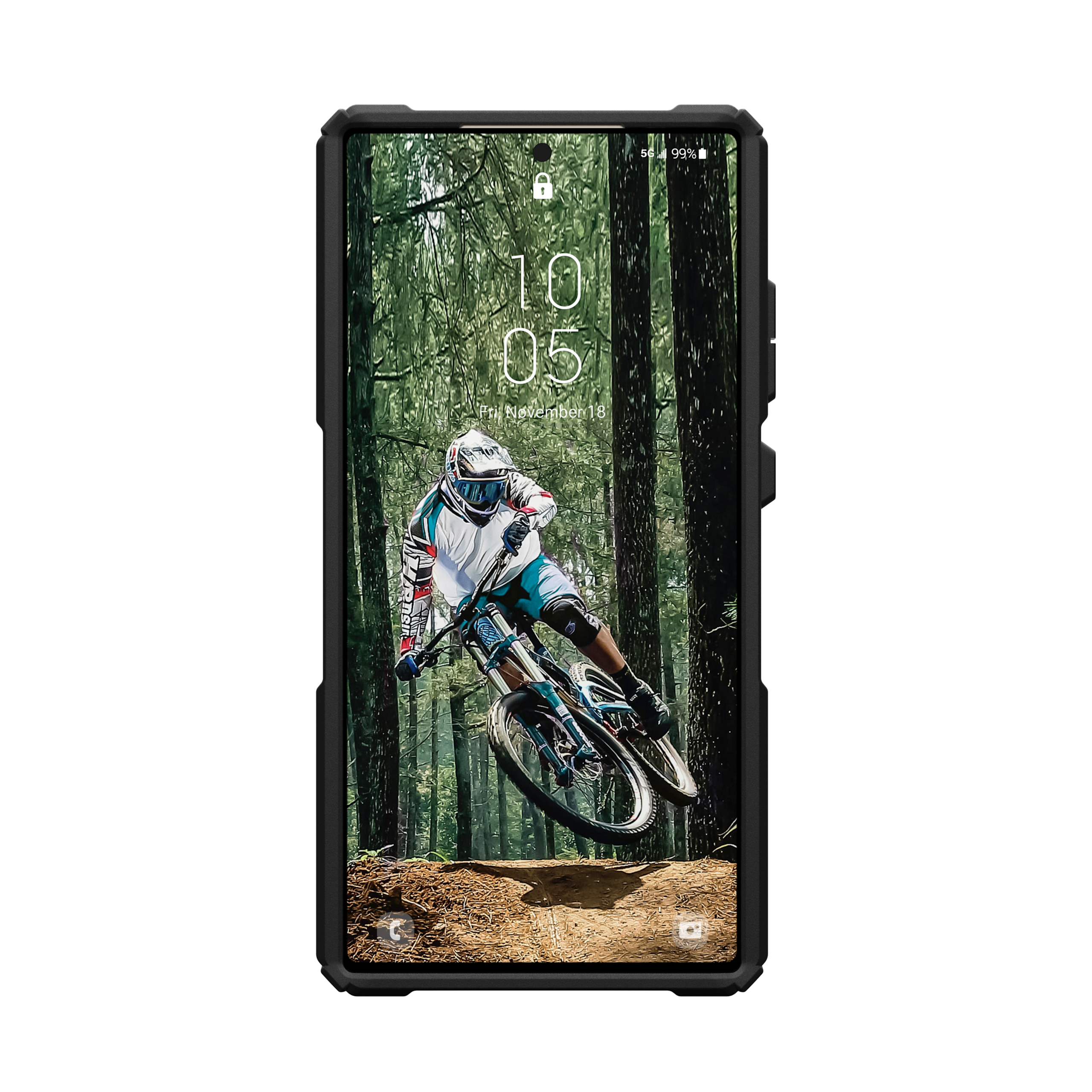UAG Galaxy S24 Ultra Case Clear Protective Kickstand Plasma XT
