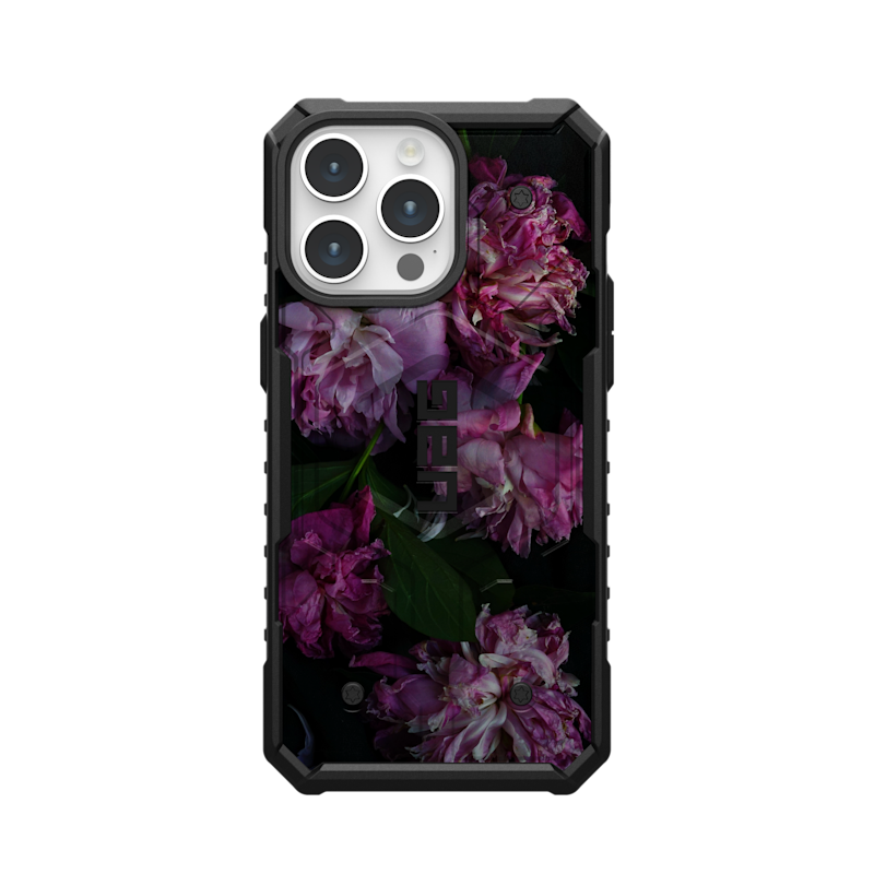Pathfinder Case With MagSafe For Apple iPhone - Floral Merlot