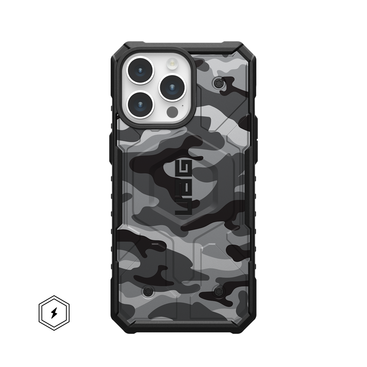Pathfinder Case With MagSafe For Apple iPhone - Arctic Camouflage
