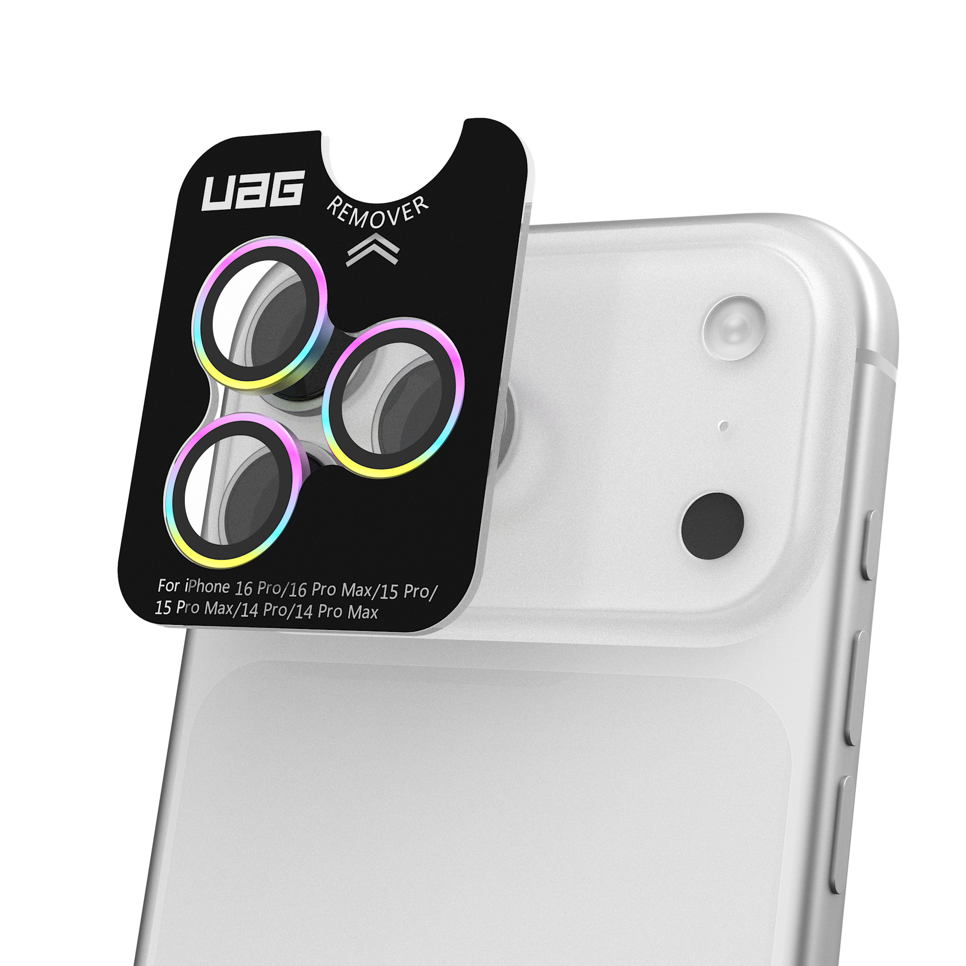 UAG Lens Shield for iPhone 17 Pro Max Aluminosilicate Glass, HD Clarity ...
