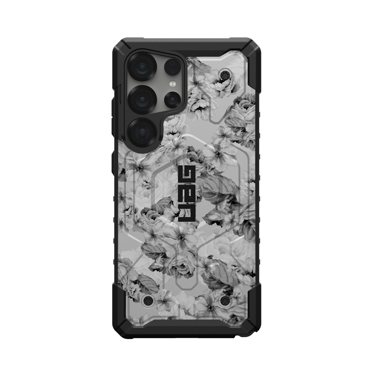 Pathfinder Case For Samsung Galaxy - Floral Grey