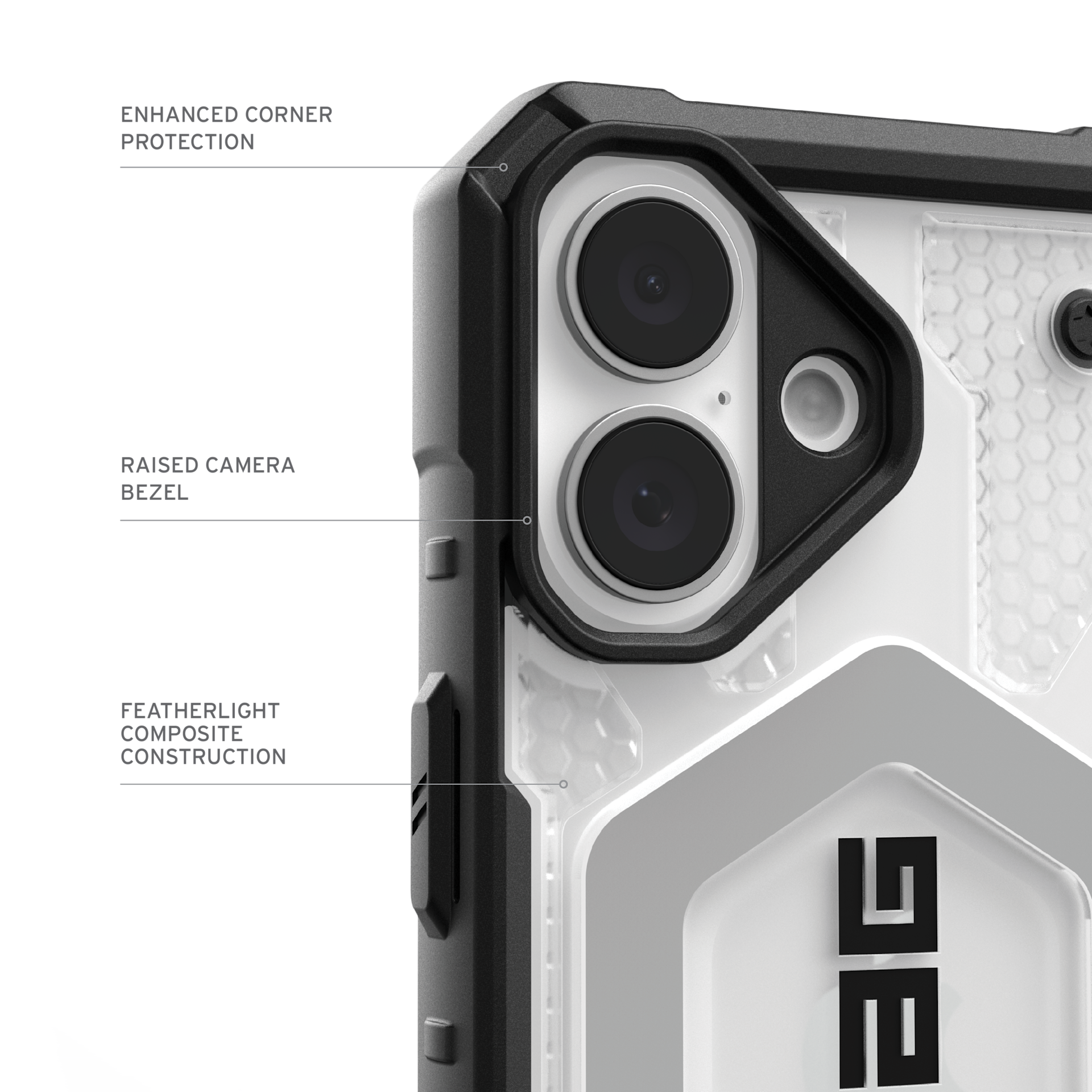 iPhone 16 Case For MagSafe Pathfinder Clear