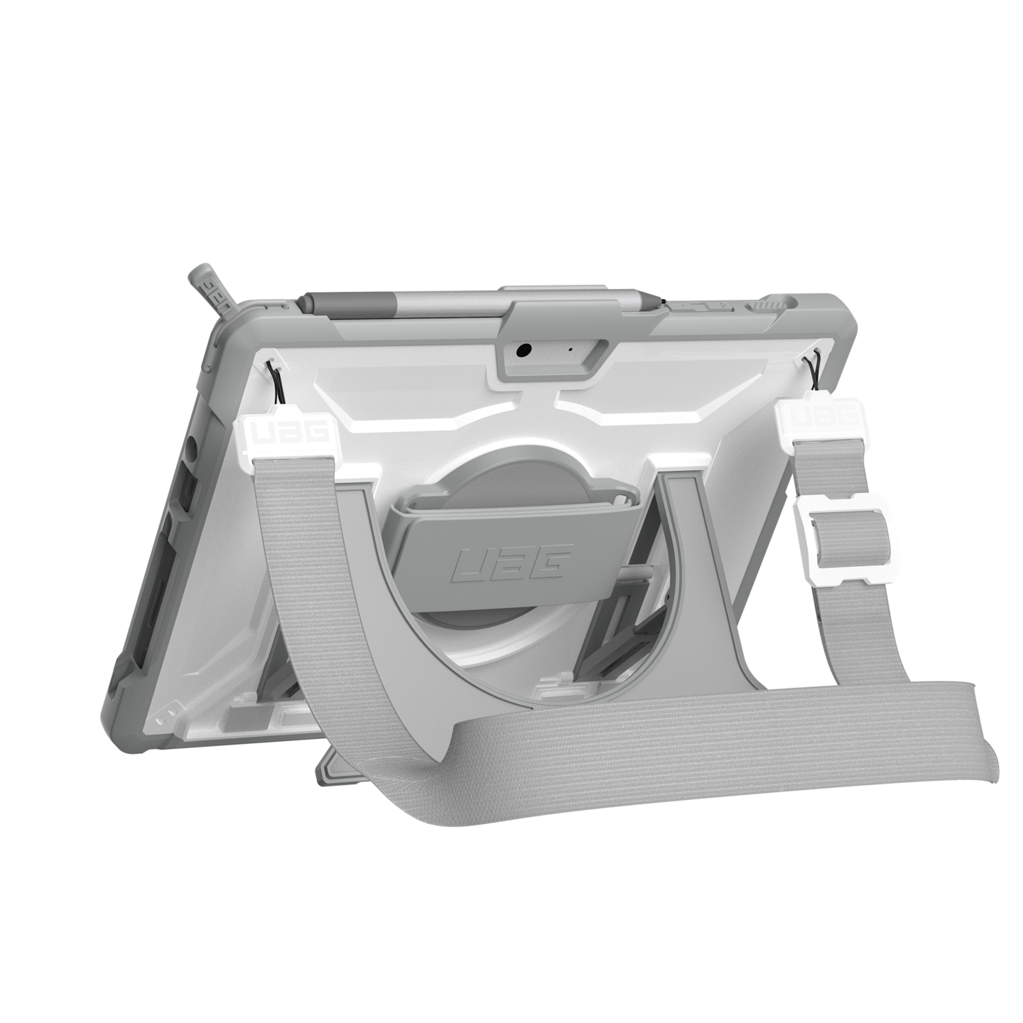 UAG Plasma Healthcare Series Surface Go 2 Case w/ Hand Strap & Shoulder ...