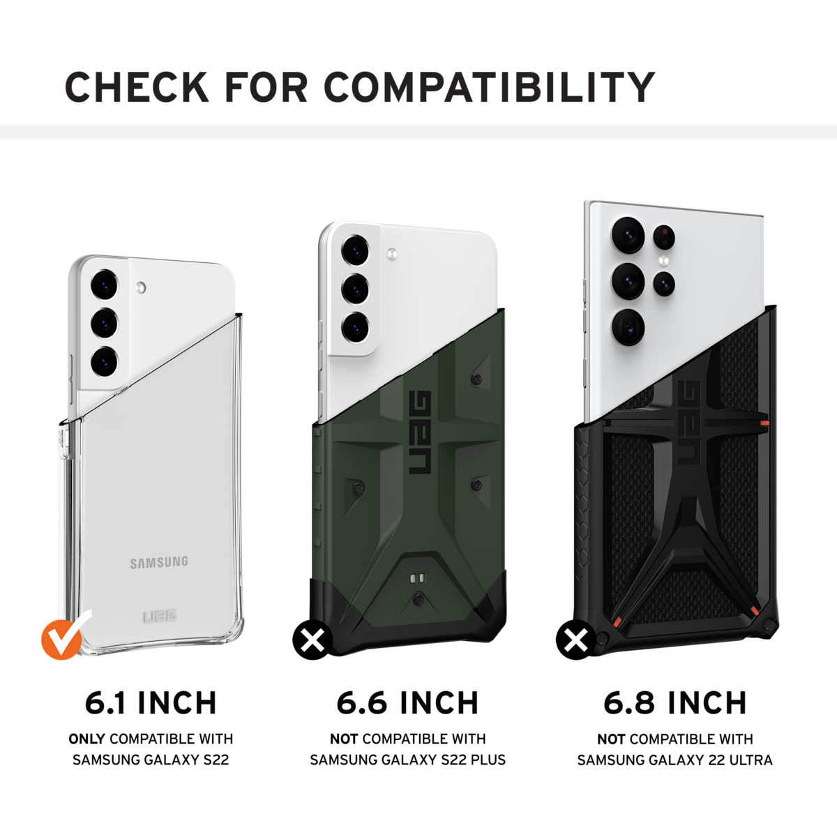 UAG Pathfinder Series Galaxy S22 5G Case Rugged Protective Cover