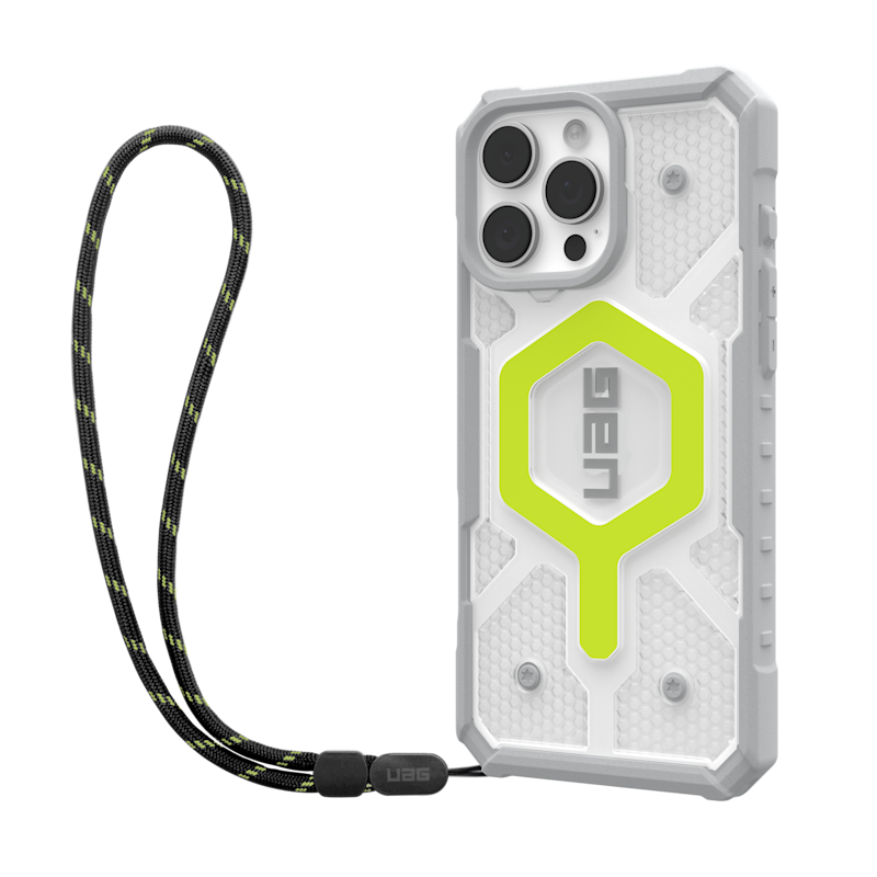 UAG Bundle - iPhone 16 Pro Max Pathfinder Clear MagSafe Case & Lanyard ...