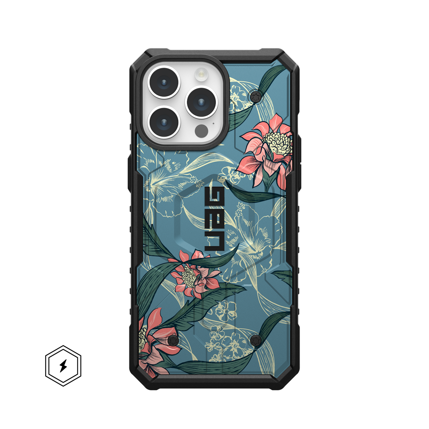 Pathfinder Case With MagSafe For Apple iPhone - Makapuu Floral - Int'l