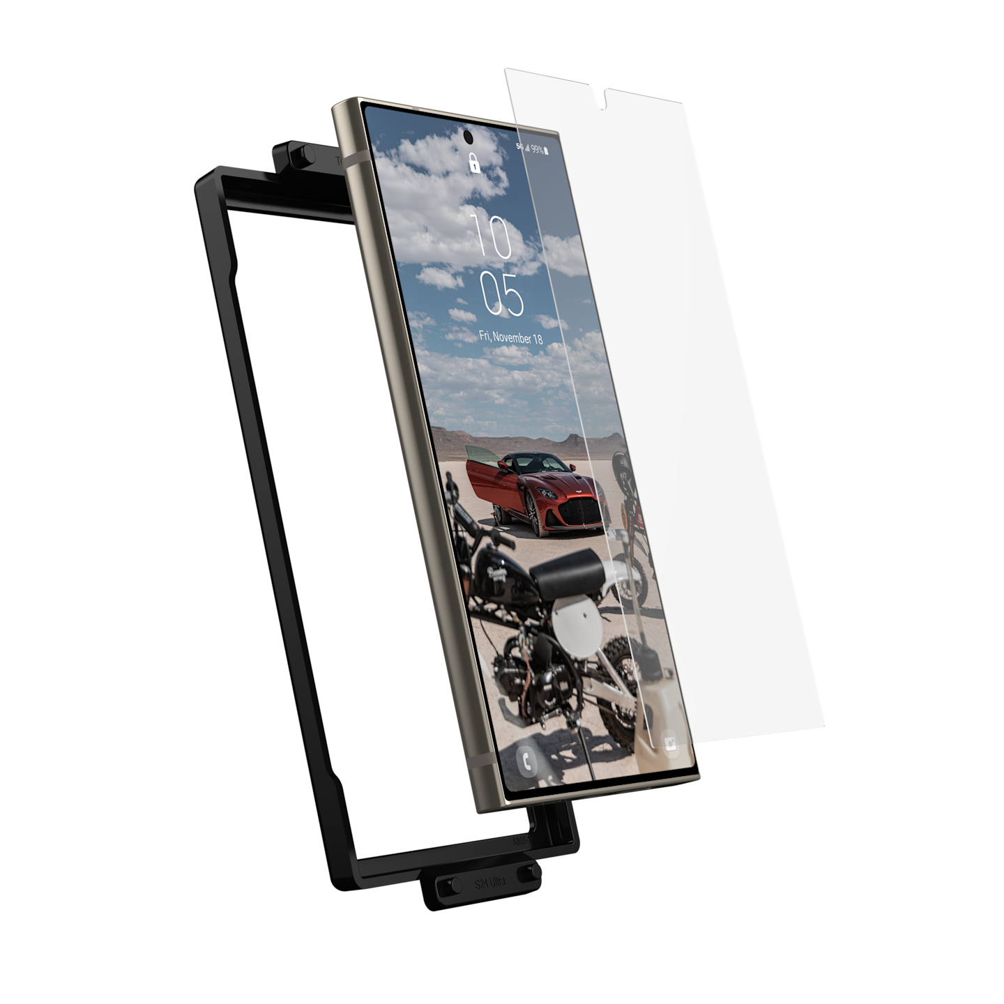 UAG Galaxy S24 Ultra Flex Screen Protector Shield Plus