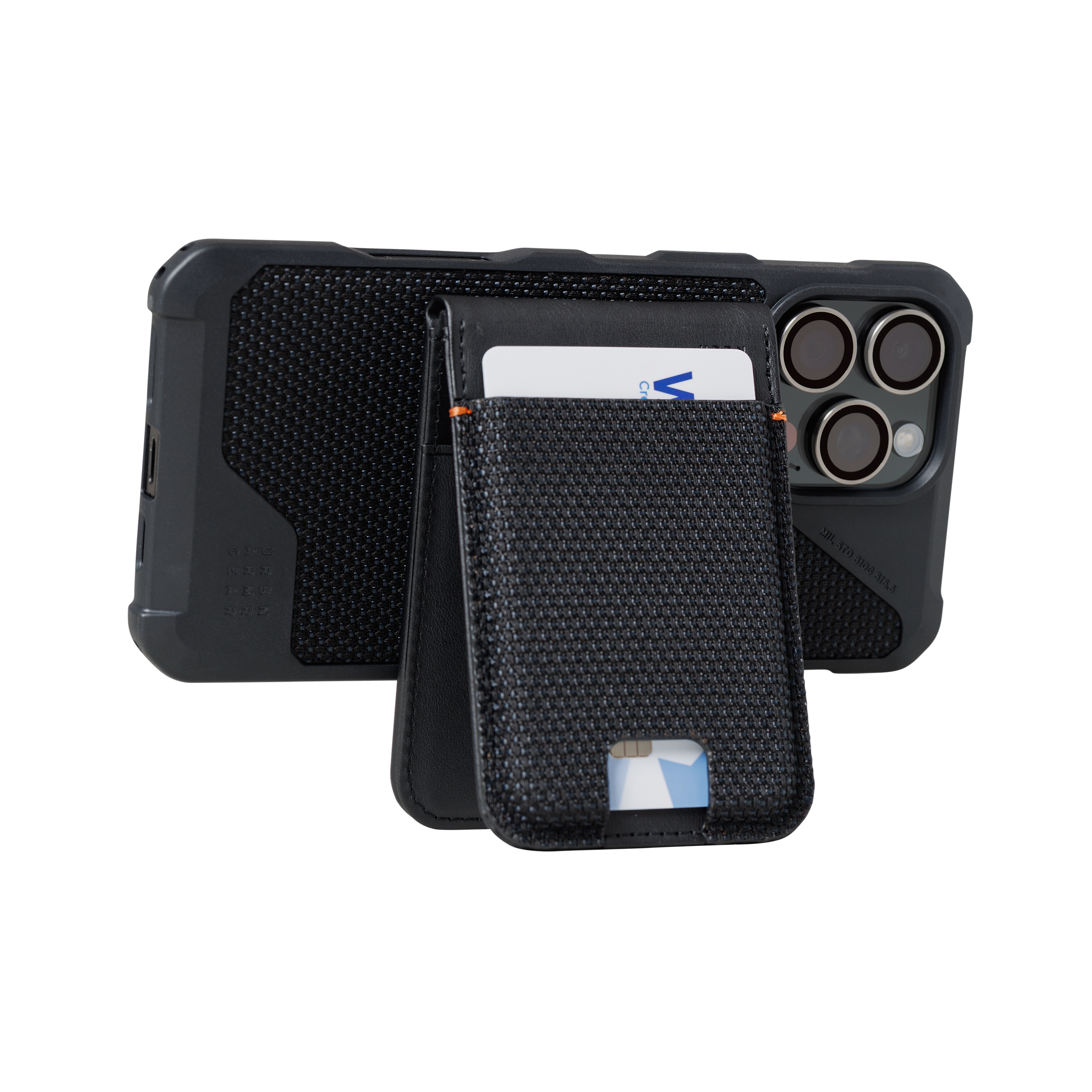 Metropolis Slim Everyday Wallet – Kevlar®, Magnetic, Holds 6 Cards