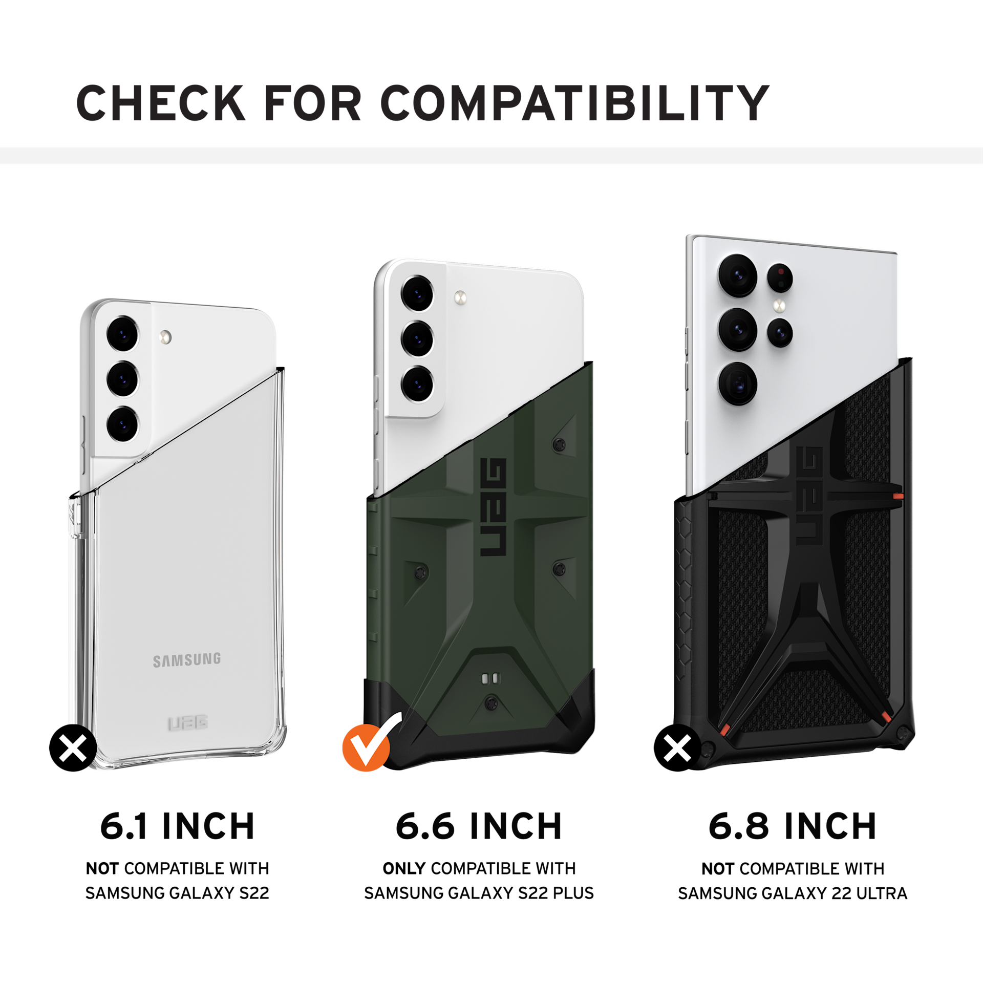 Rugged Case for Galaxy S22 Plus 5G | Pathfinder Series