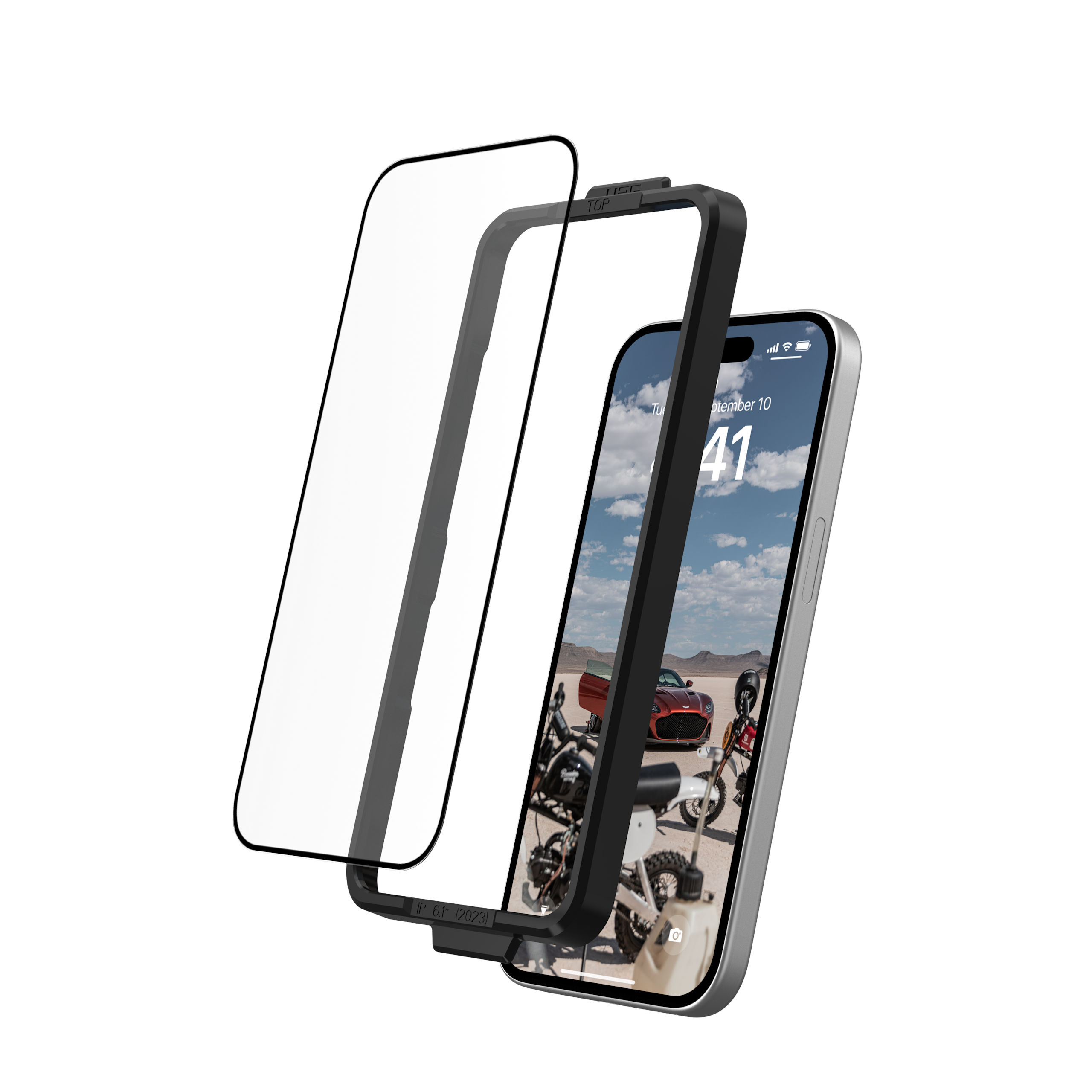 UAG Glass Screen Protector Shield Plus For iPhone 15 | Urban Armor Gear