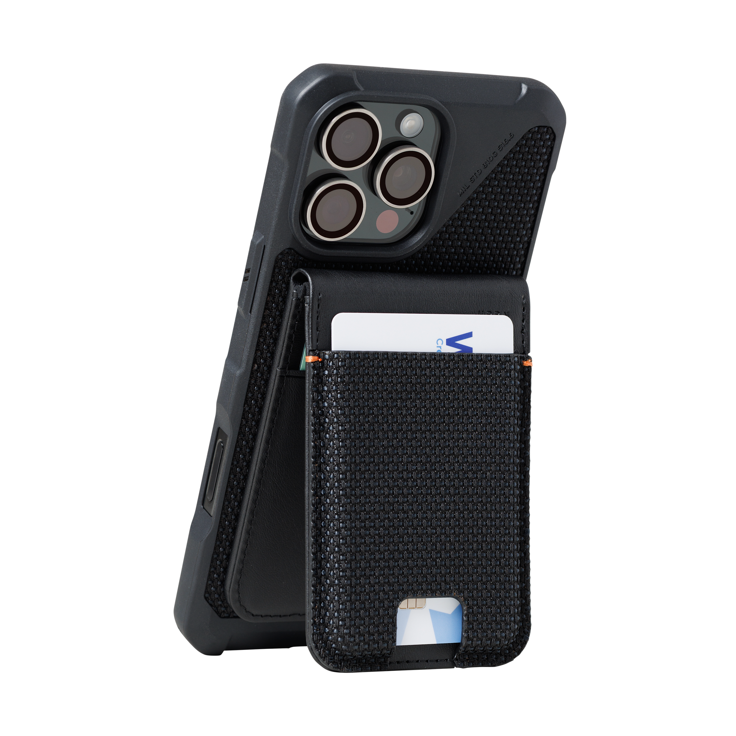 Metropolis Slim Everyday Wallet – Kevlar®, Magnetic, Holds 6 Cards