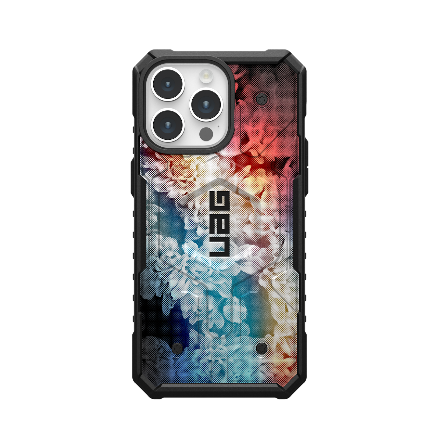 Pathfinder Case With MagSafe For Apple iPhone - Floral Neu - Gradient