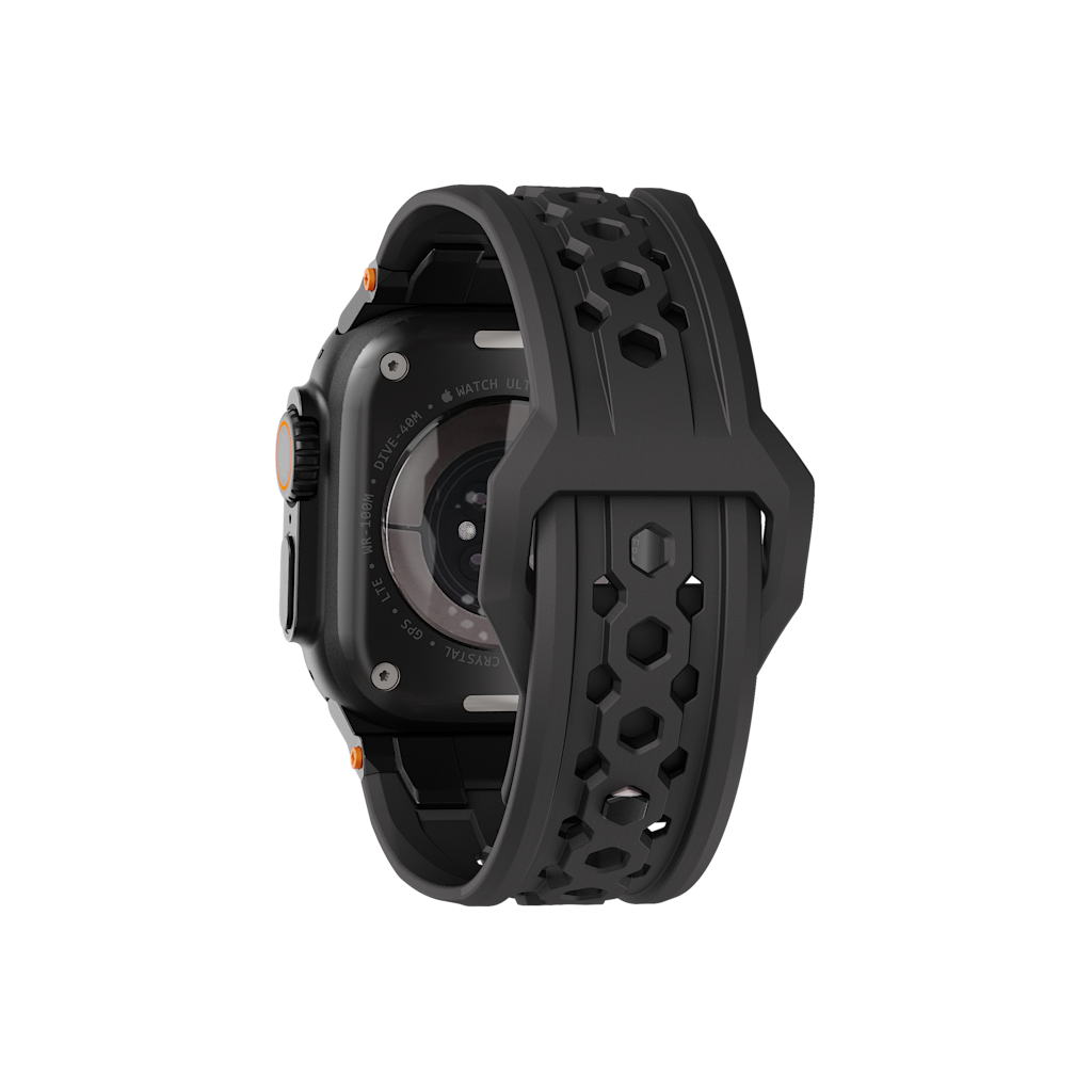 Monarch Strap for Apple Watch Ultra 3, Ultra 2, Ultra Premium FKM Rubber