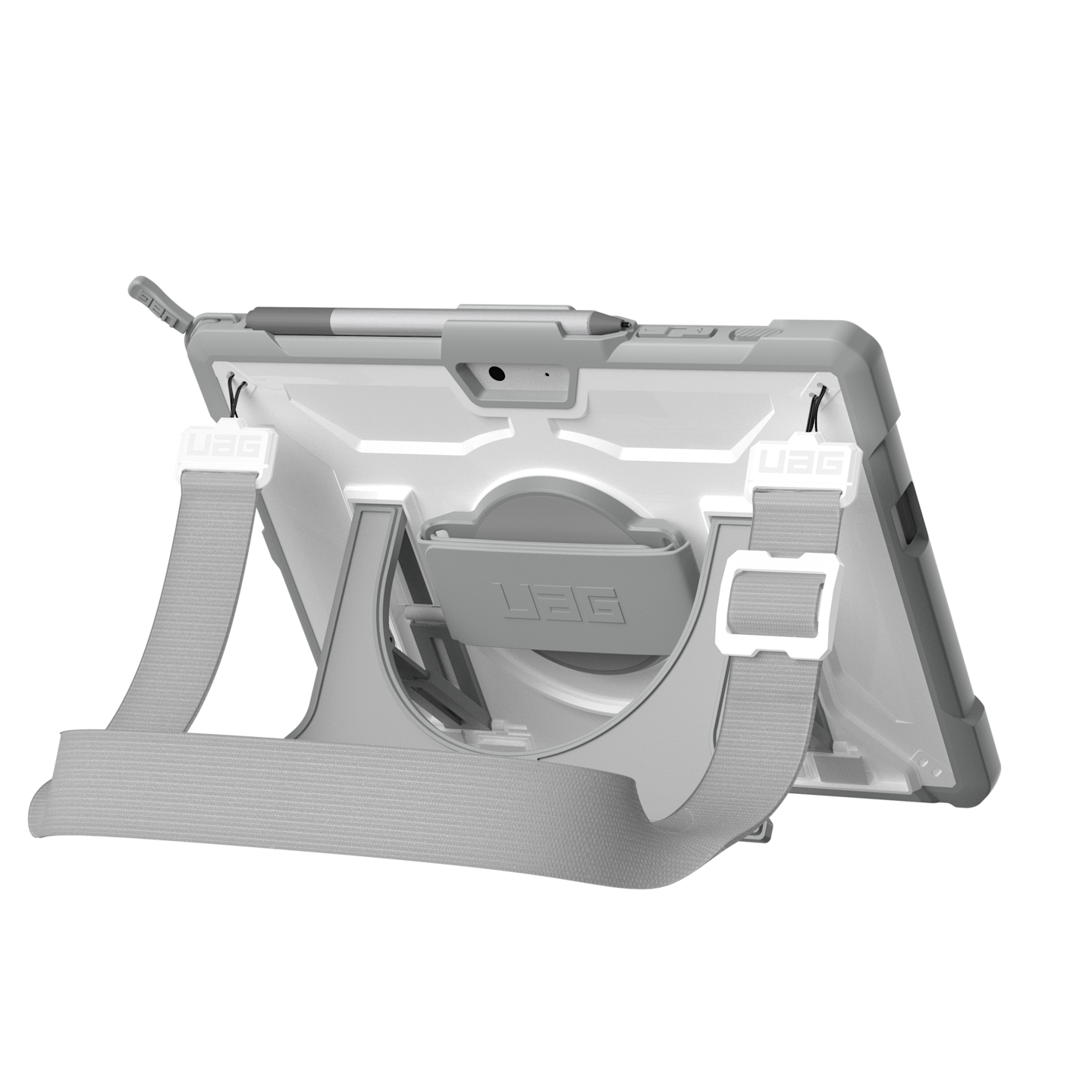 UAG Plasma Healthcare Series Surface Go 2 Case w/ Hand Strap & Shoulder ...