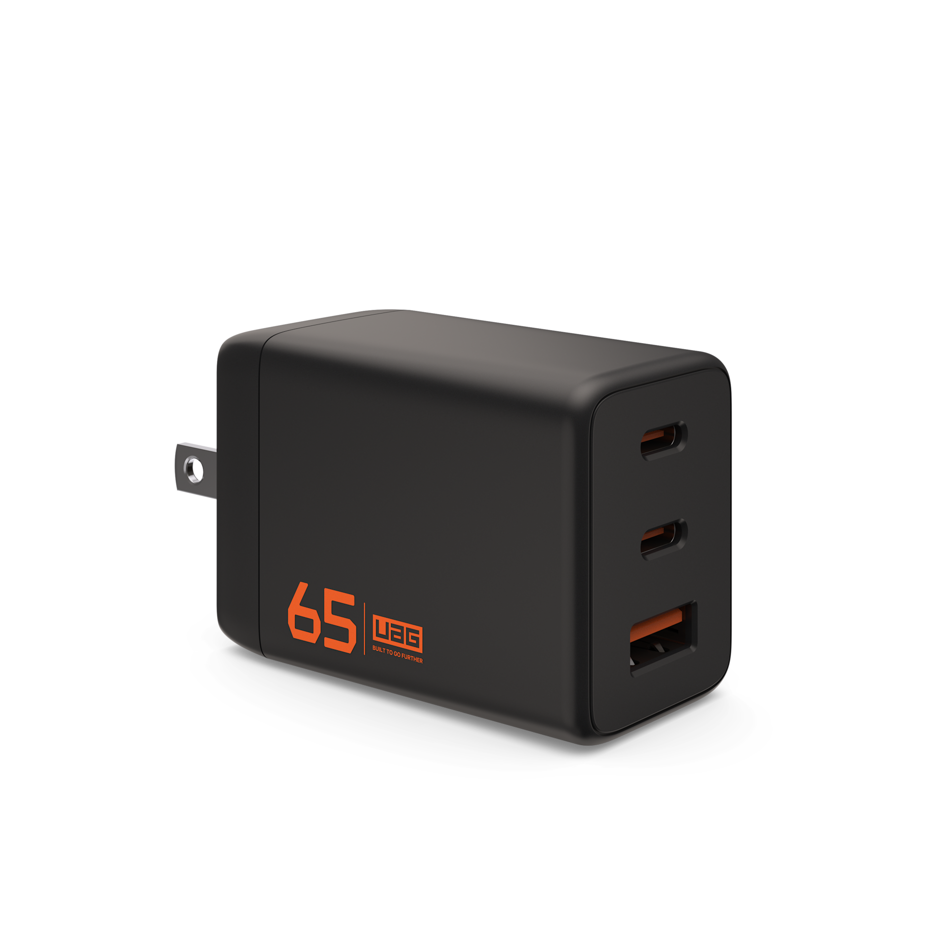 SRGE (US) 65W 3 Port Wall Charger Compact Travel Friendly Quick Charge ...