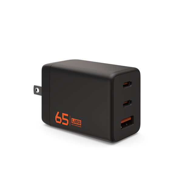 SRGE (US) 65W 3 Port Wall Charger Compact Travel Friendly Quick Charge ...