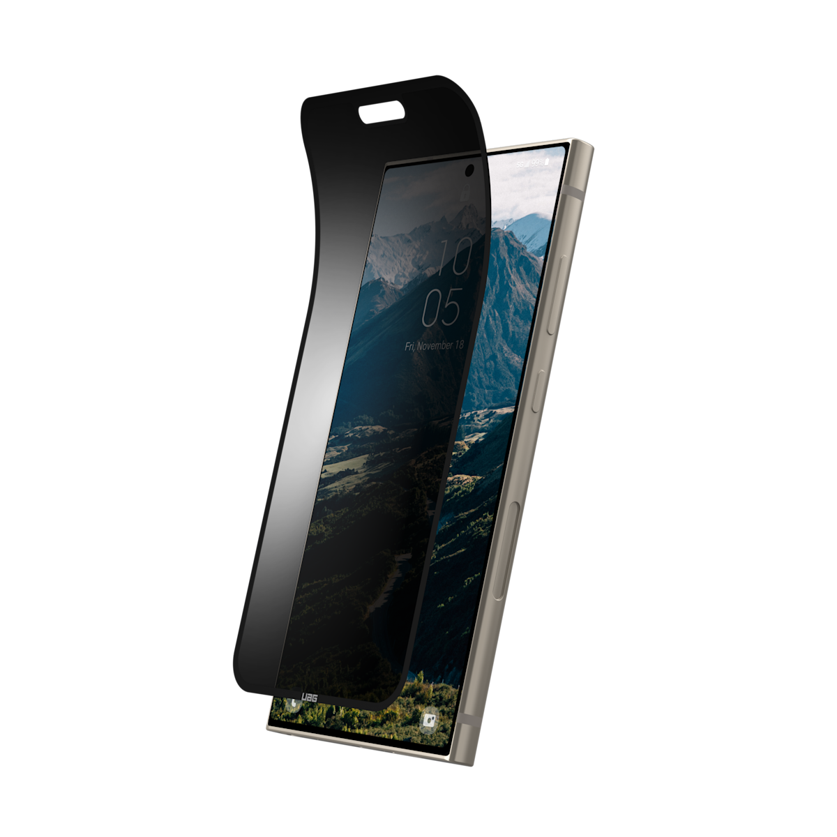 Removable Privacy Screen