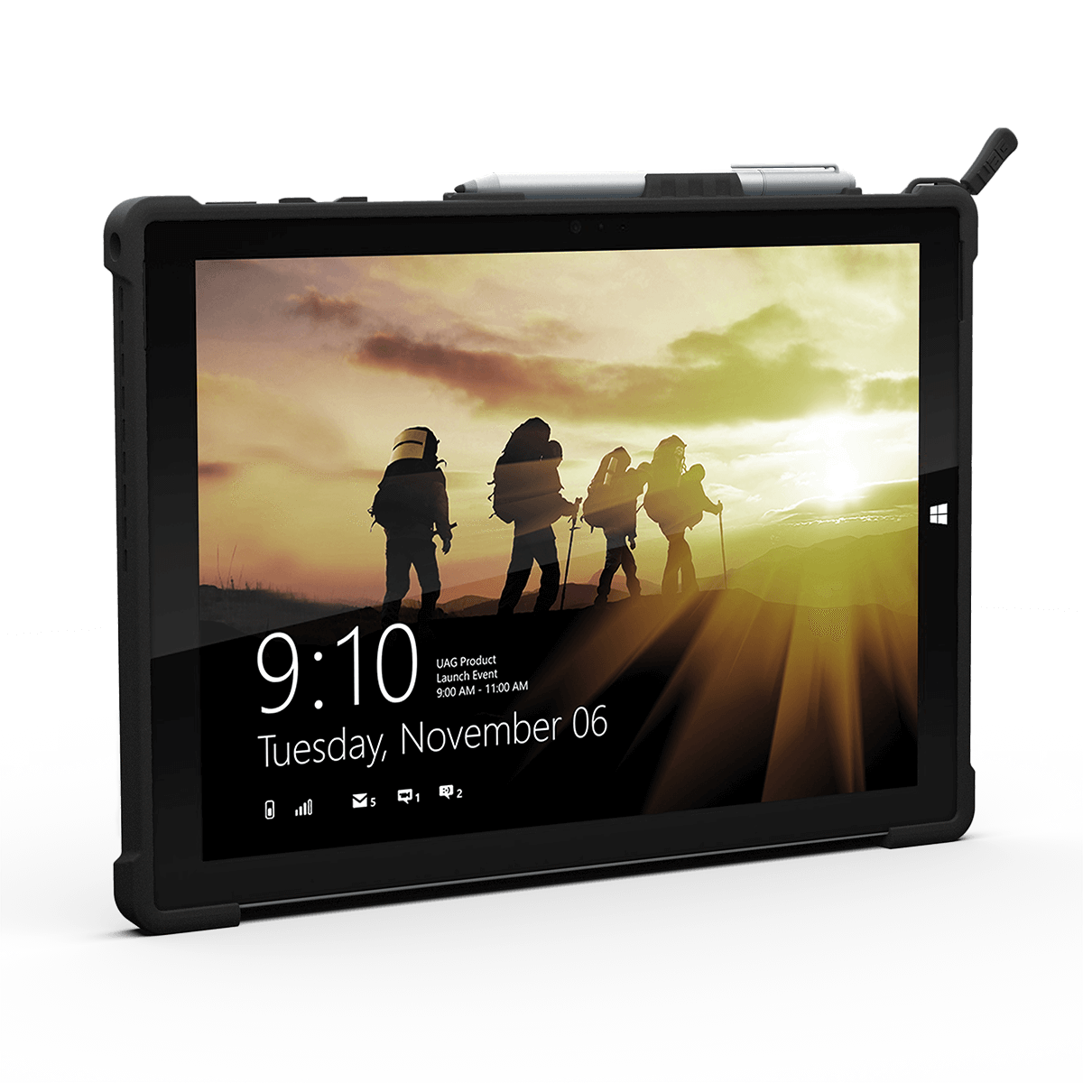 Heavy Duty, Rugged, Slim Microsoft Surface Pro 7+/7/6/5/4 Case by UAG