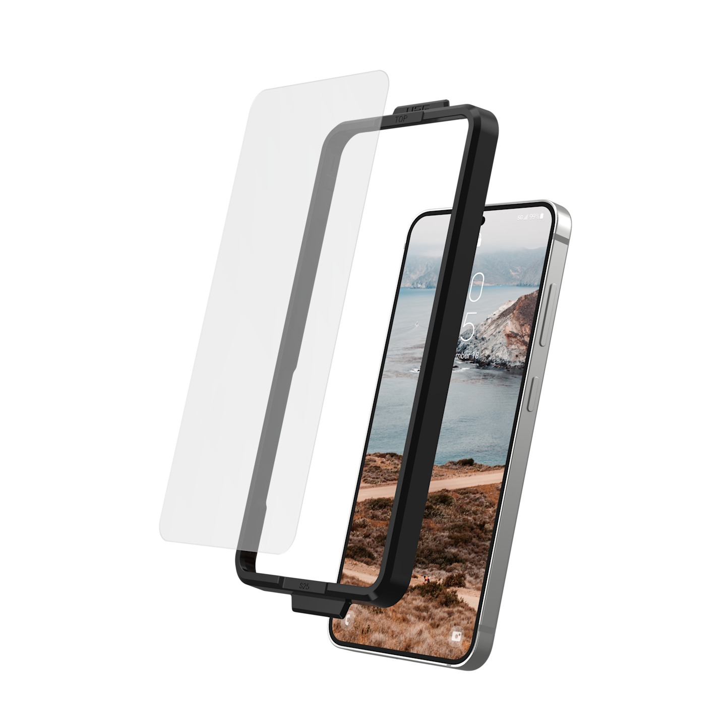 Glass Screen Protector Shield for Galaxy S25 | Urban Armor Gear