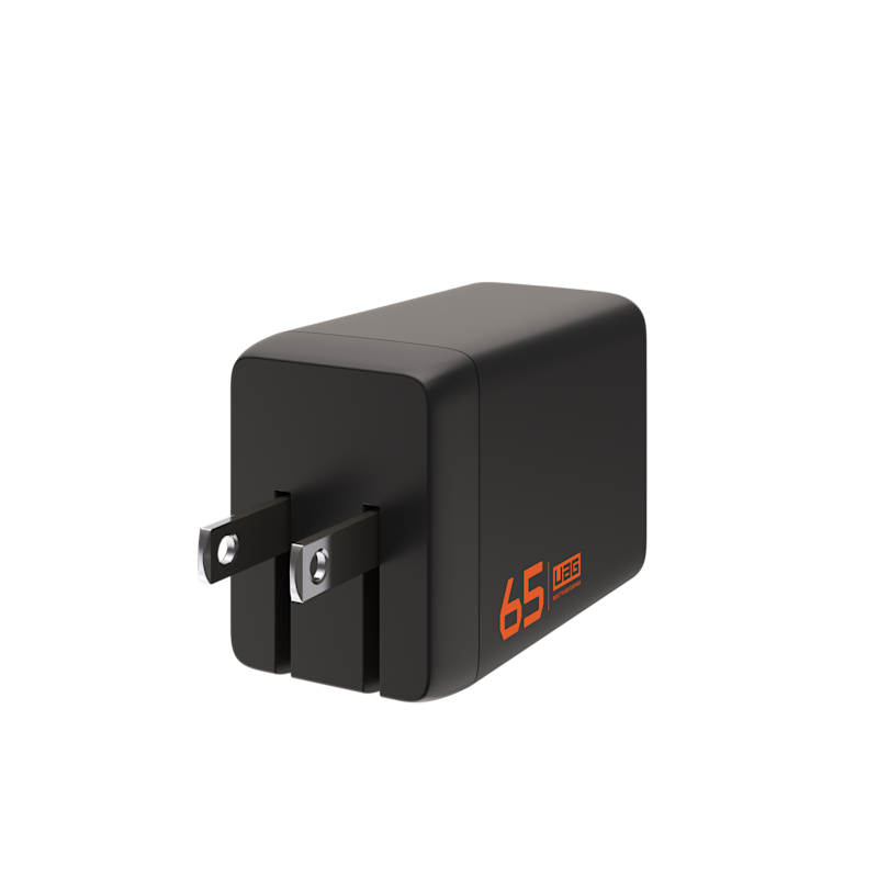 SRGE (US) 65W 3 Port Wall Charger Compact Travel Friendly Quick Charge ...