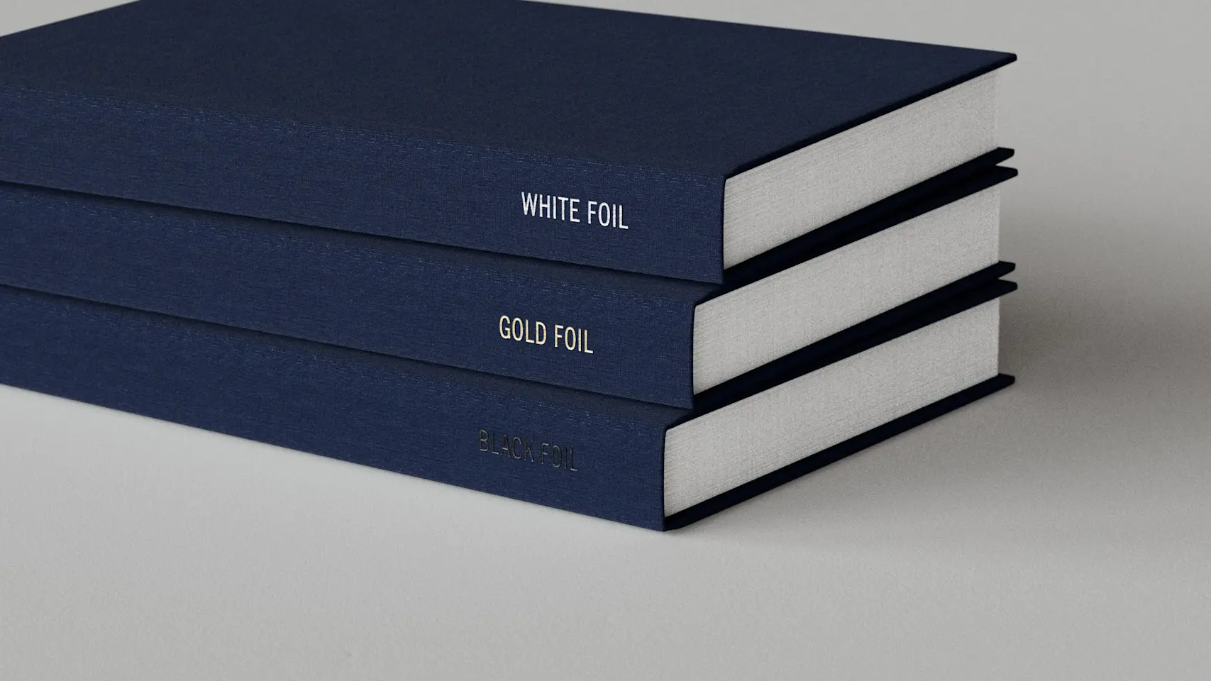 lulu navy linen wrap book