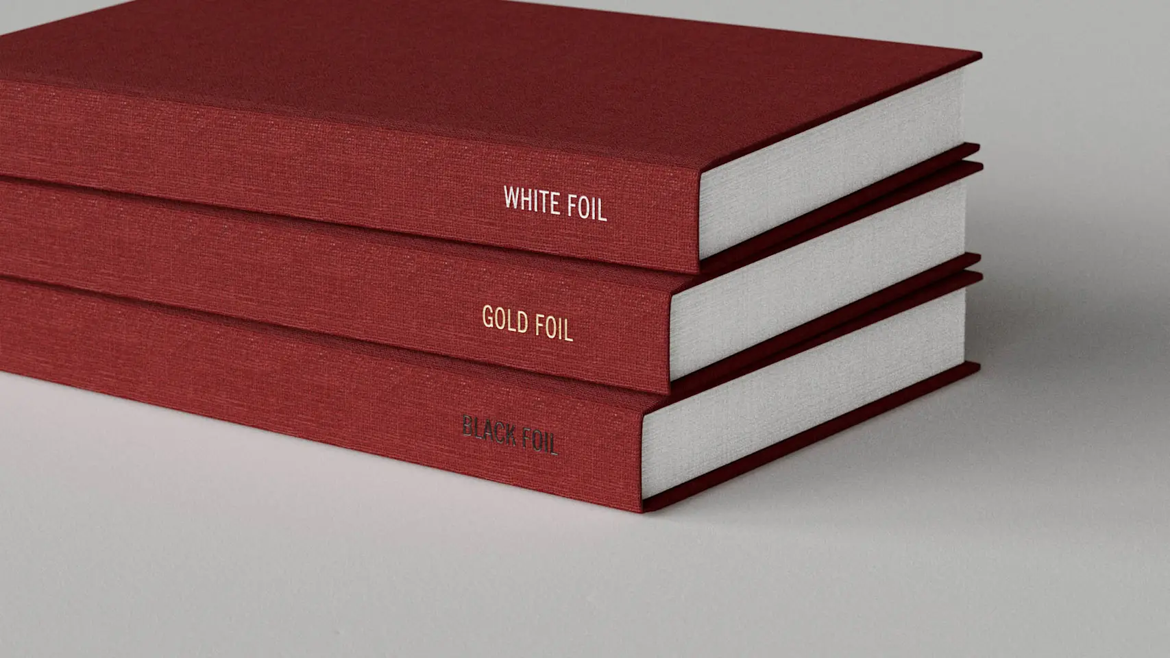 lulu red linen wrap book