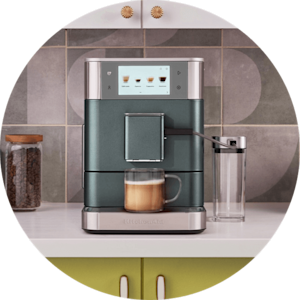 Fully Automatic Espresso Machine KF8 - Porcelain White | KitchenAid US