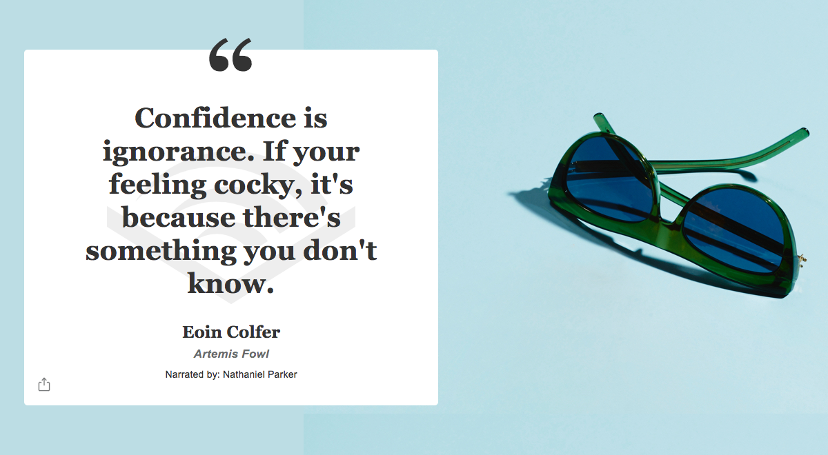 Quotes About Being Cocky And Confident