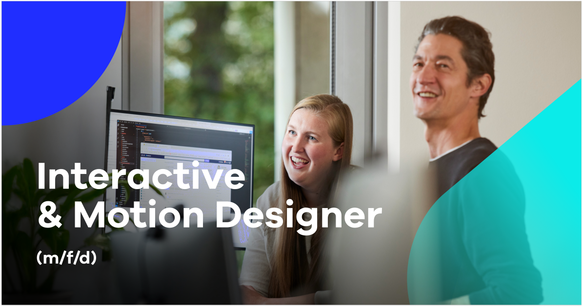 Interactive & Motion Designer (m/f/d)