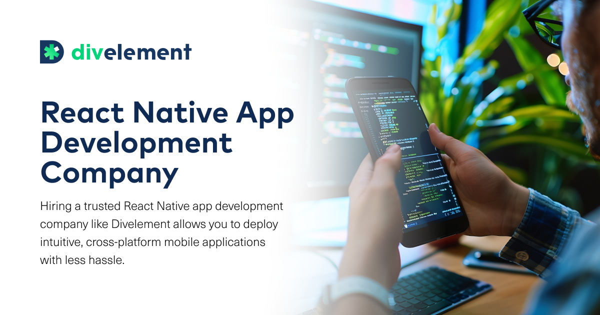 React Native App Development Company | Divelement