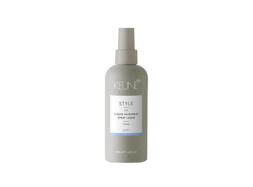 Keune hairspray for extra strength and natural shine