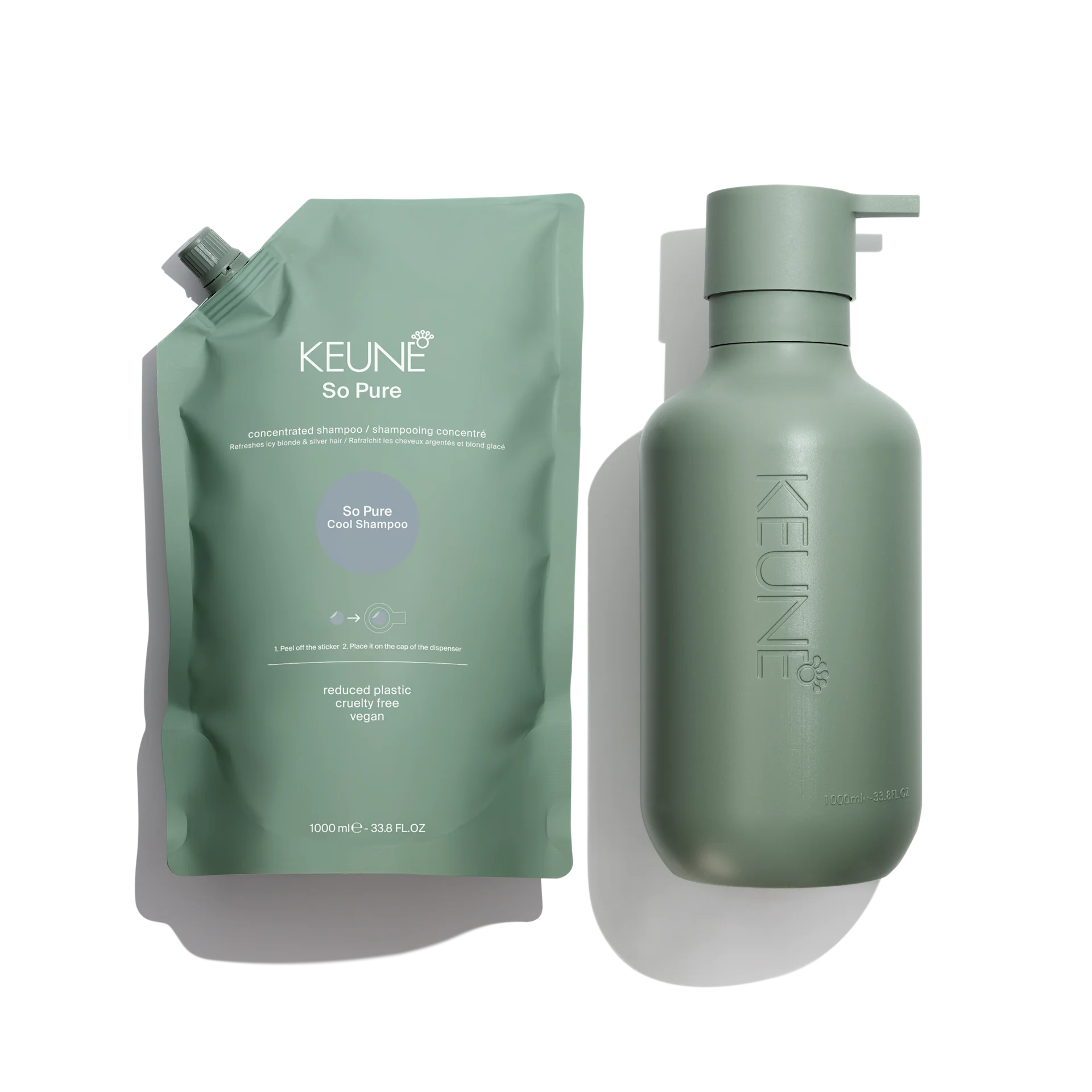 Keune silver shampoo & silver conditioner