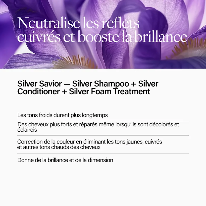Keune Care Silver Savior | Masque capillaire argent
