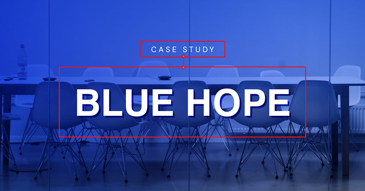 Blue Hope builds its site with Uniform DXCP