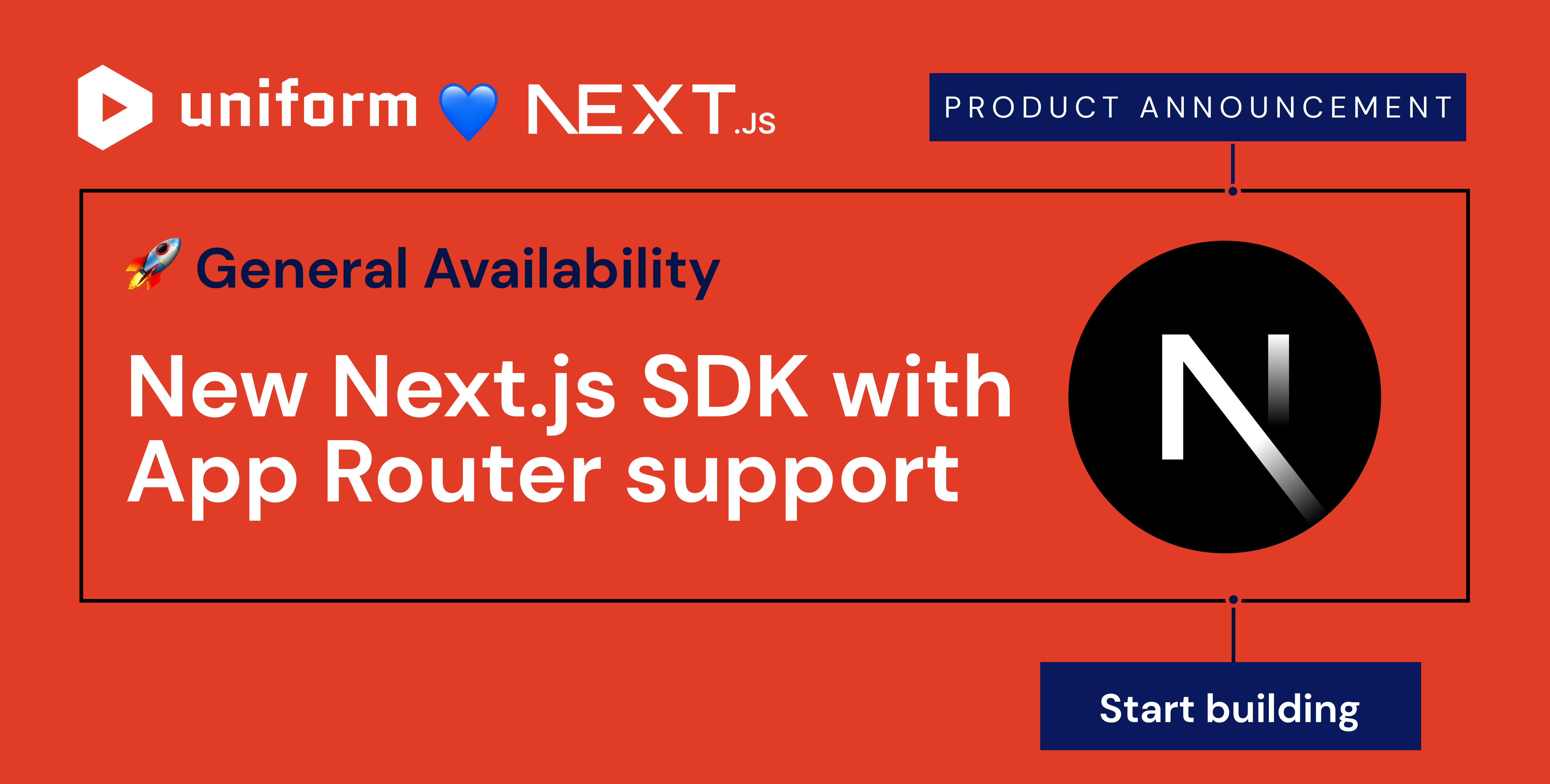 General Availability of the new Next.js App Router SDK
