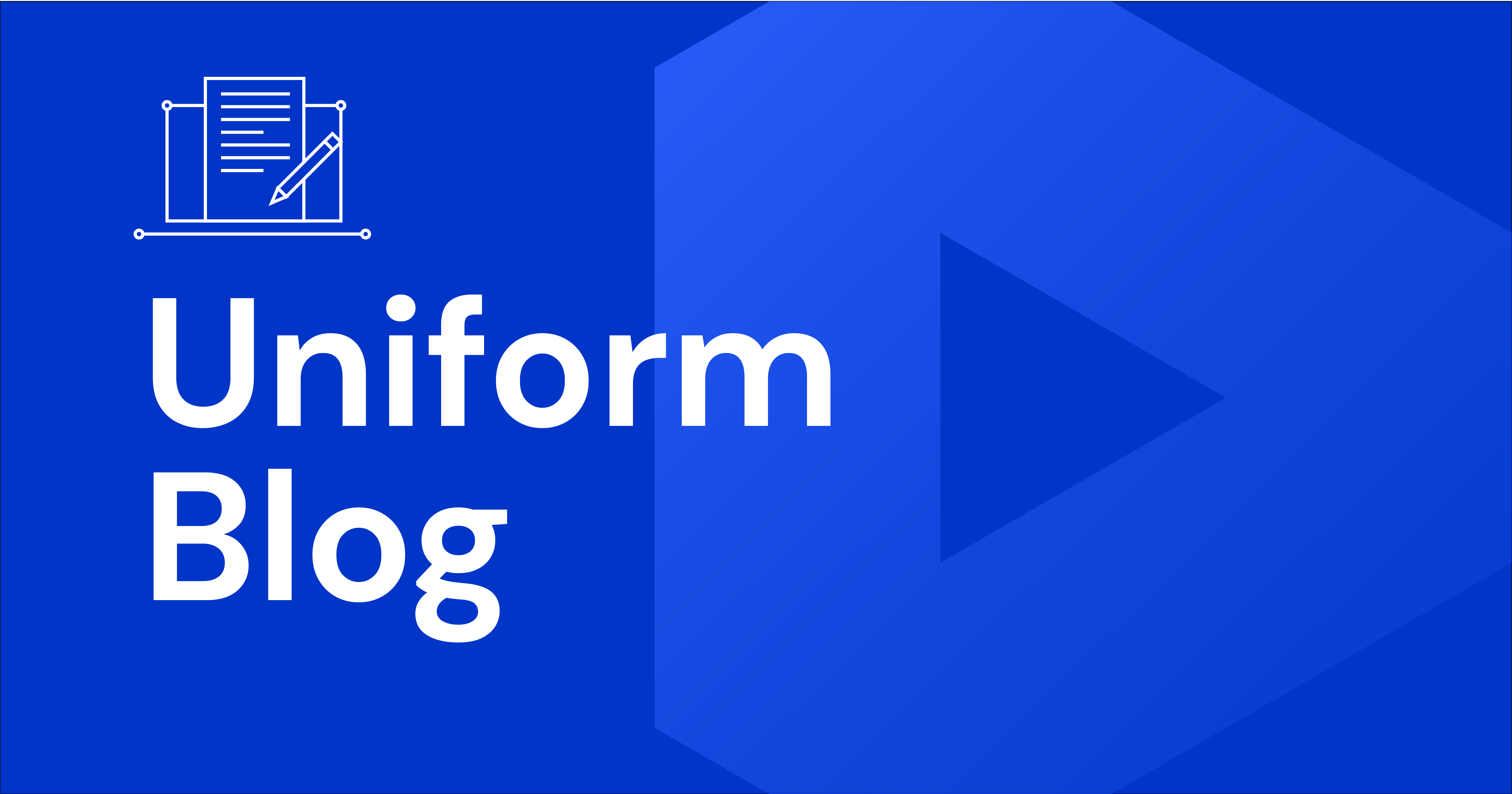 Composable without compromise | Uniform Visual Workspace Blog
