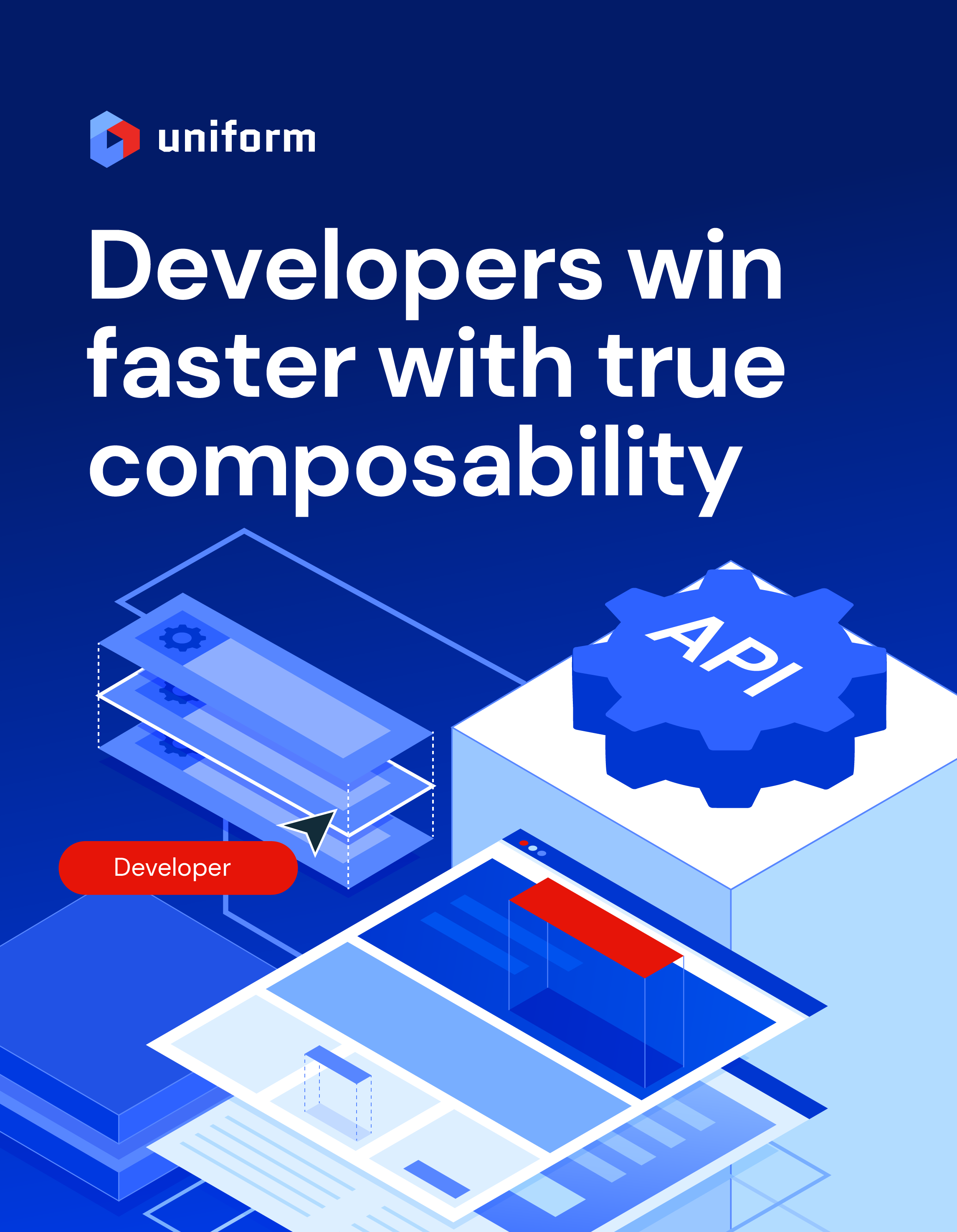 Developers win faster with composability | Uniform Visual Workspace